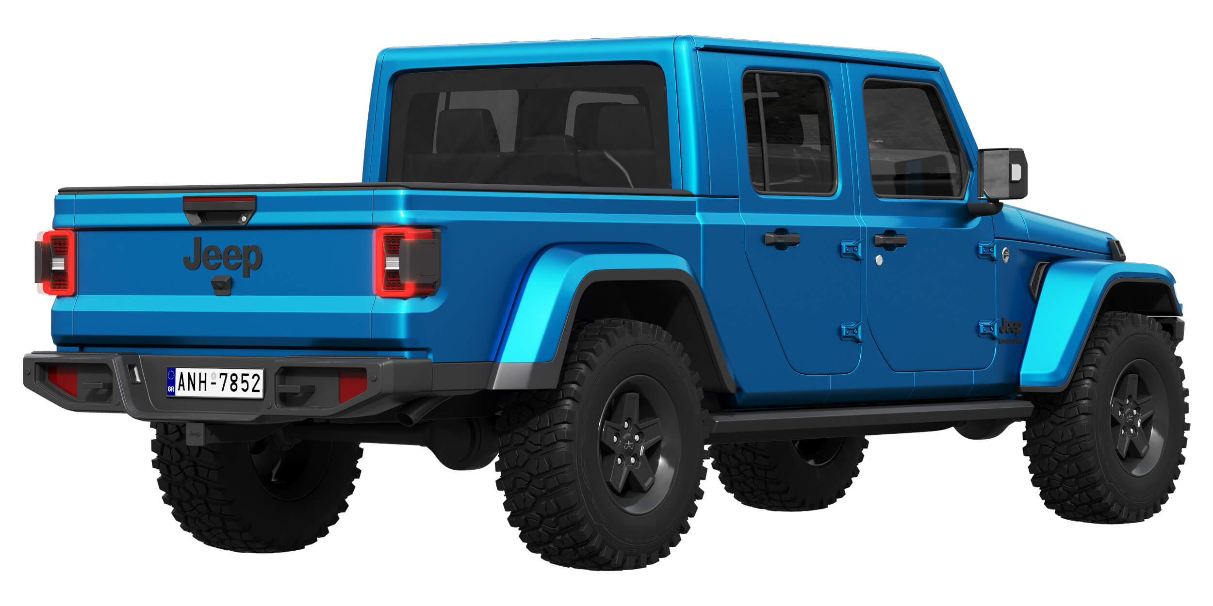 Jeep Gladiator Willys 2024 - 3D Model by zifir3d