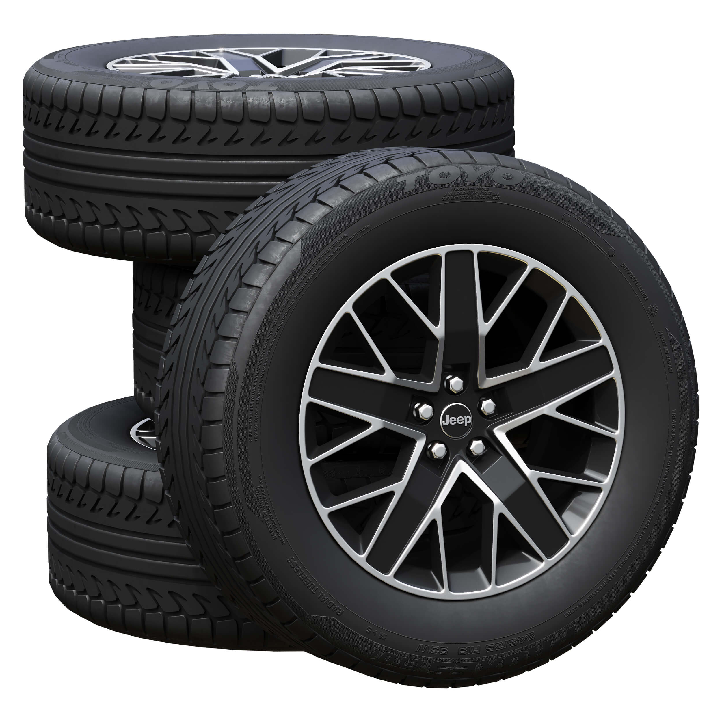 Jeep Tires - 3D Model by zifir3d