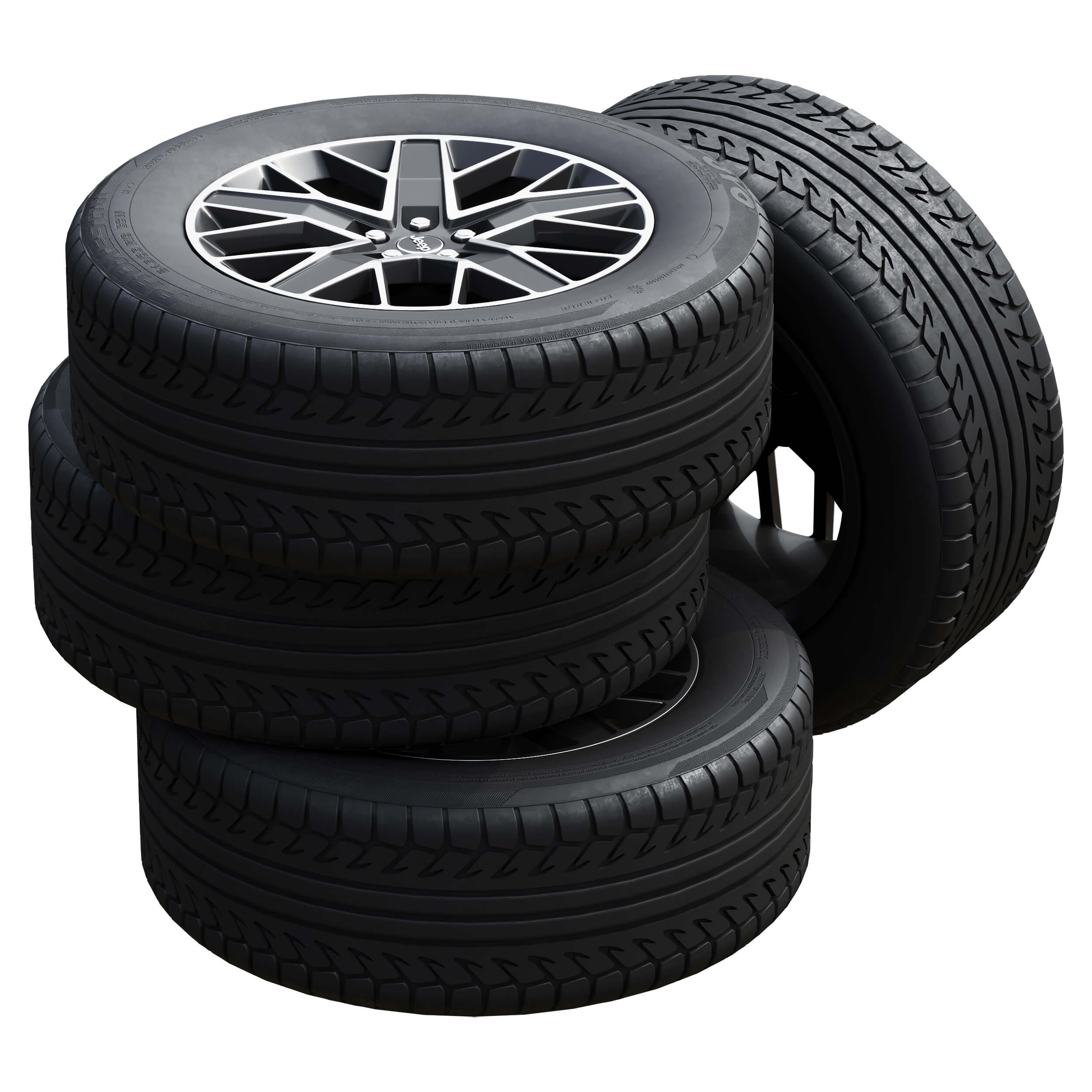 Jeep Tires - 3D Model by zifir3d