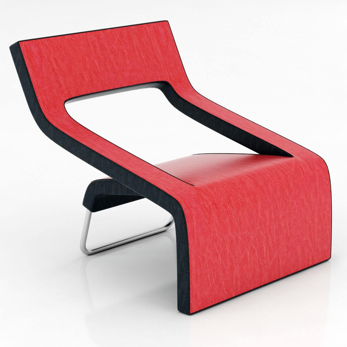Karim Rashid Inkline Chair - 3D Model by zifir3d