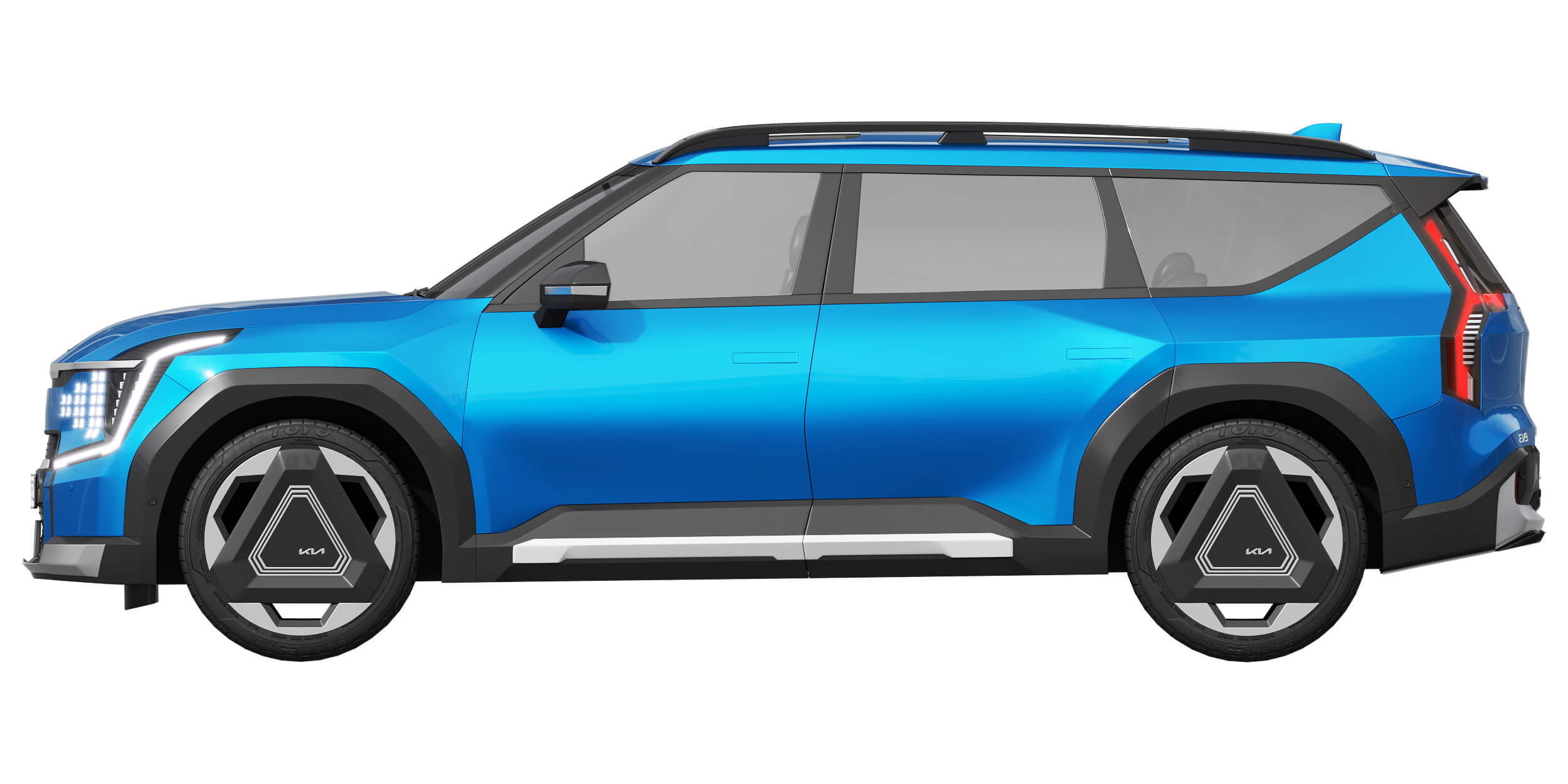 Kia EV9 GT-Line 3D Model by zifir3d