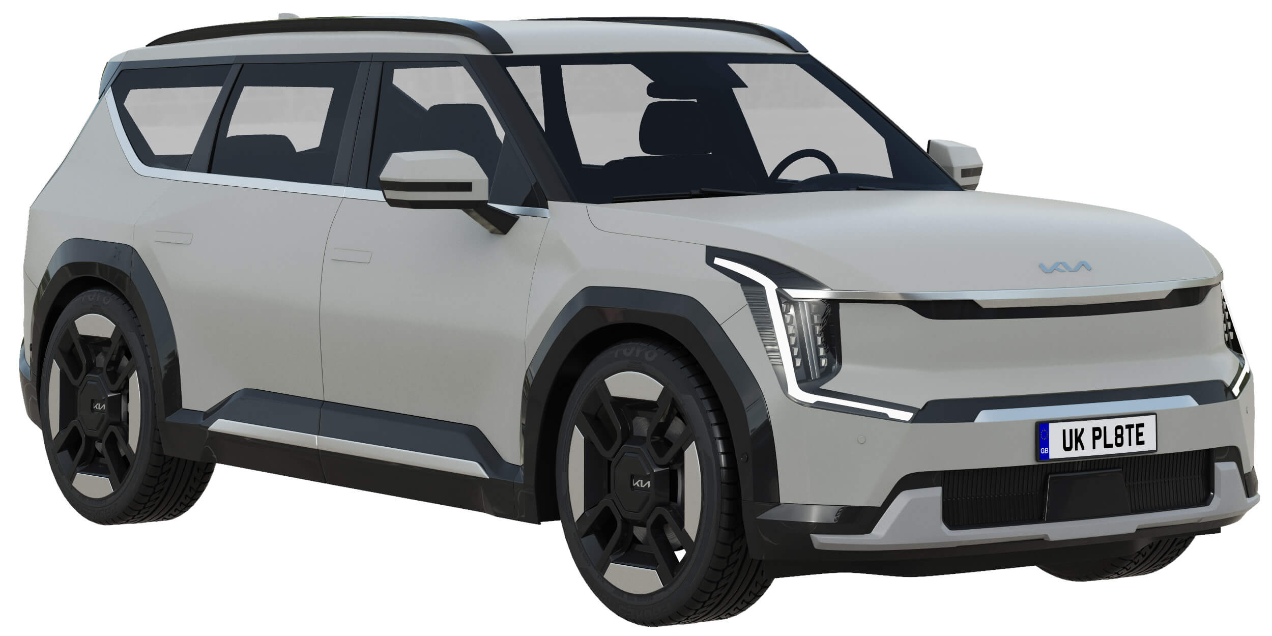 Kia EV9 - 3D Model by zifir3d