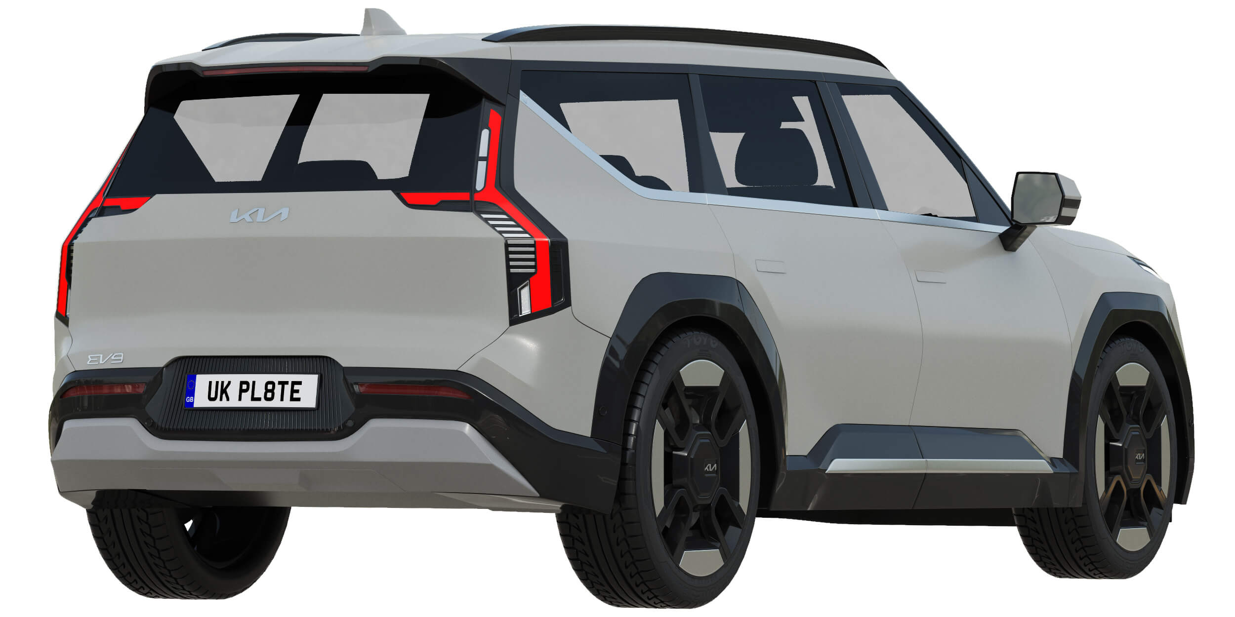 Kia EV9 - 3D Model by zifir3d