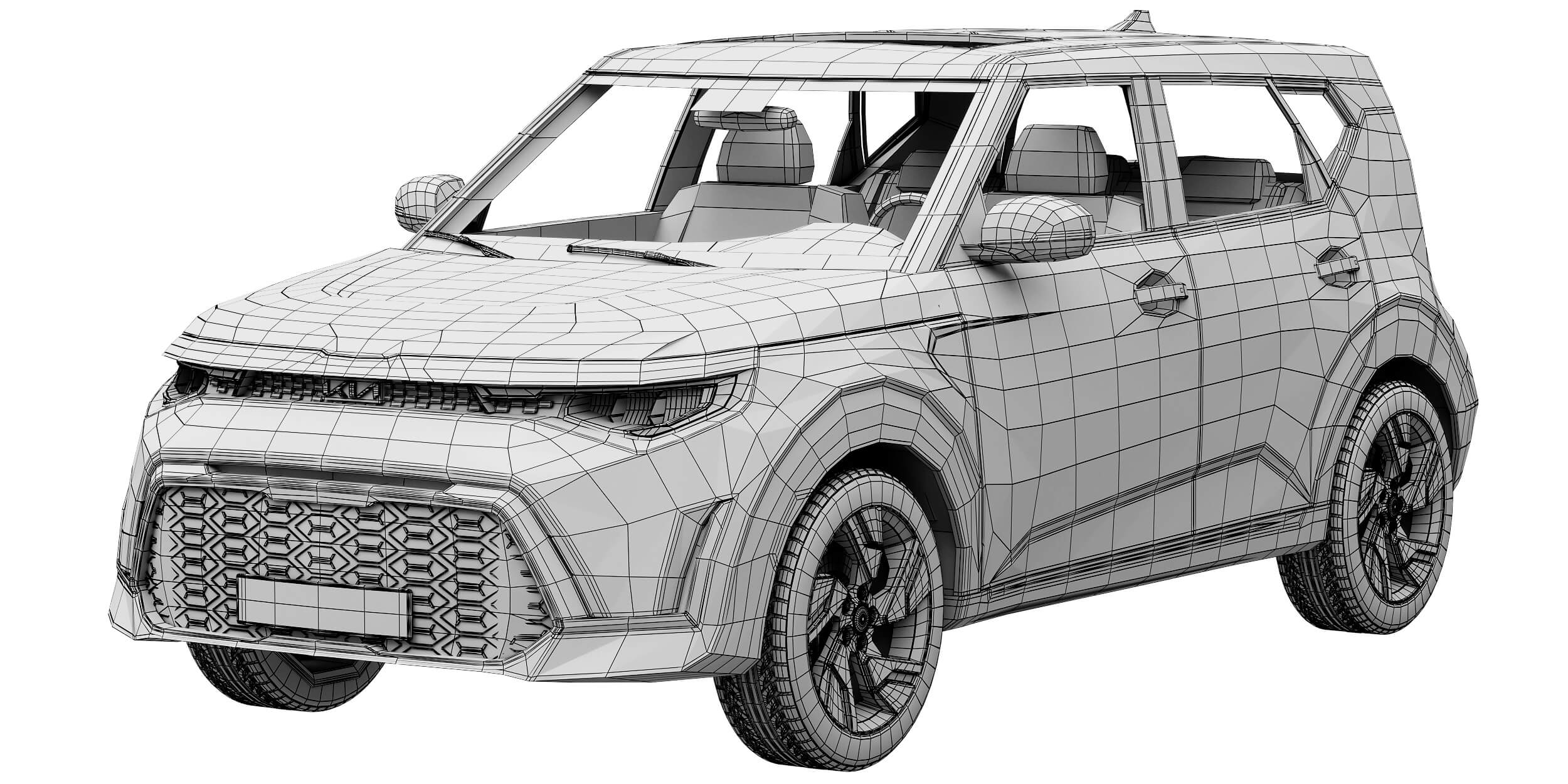 Kia Soul - 3D Model by zifir3d