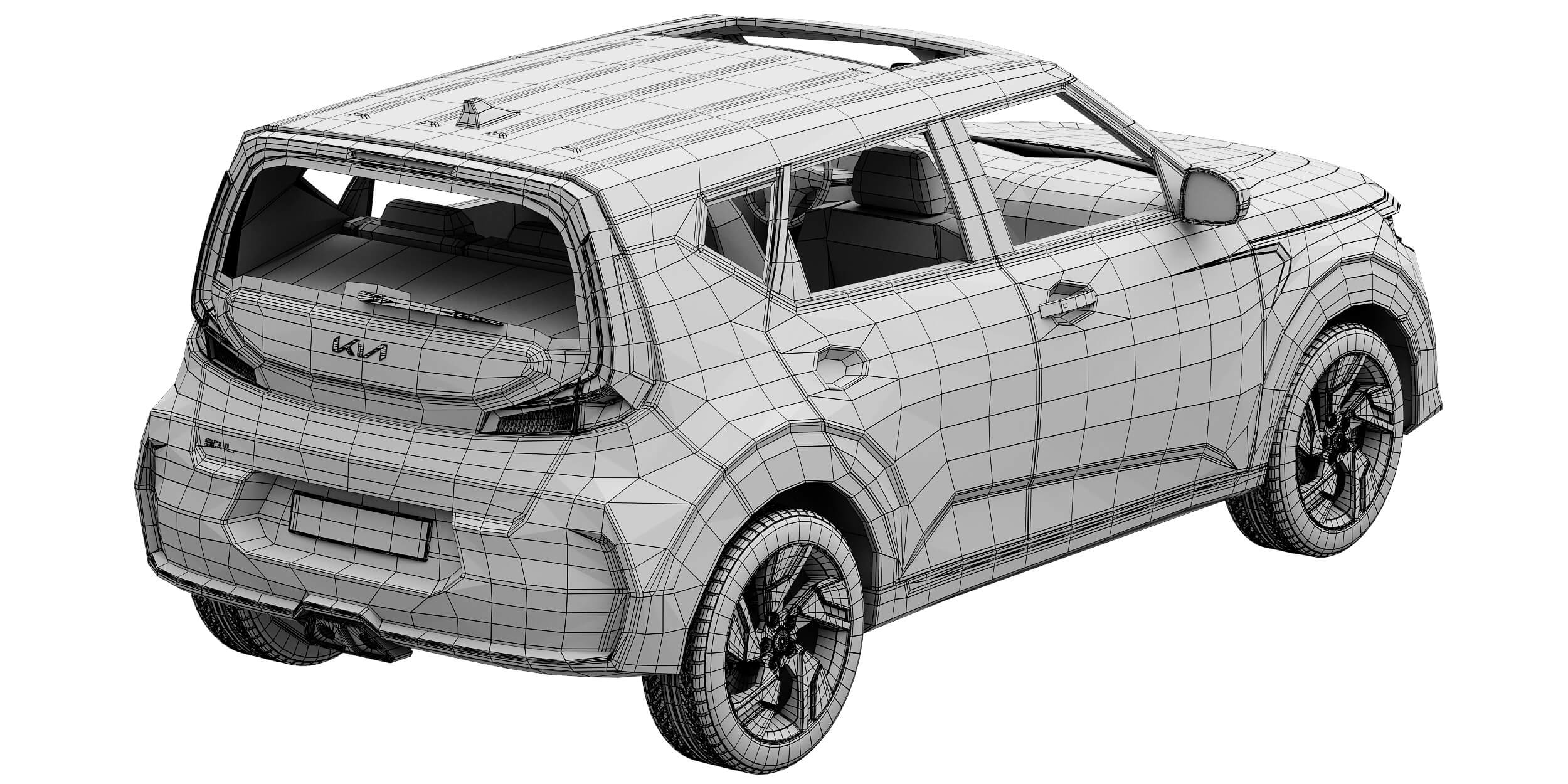 Kia Soul - 3D Model by zifir3d