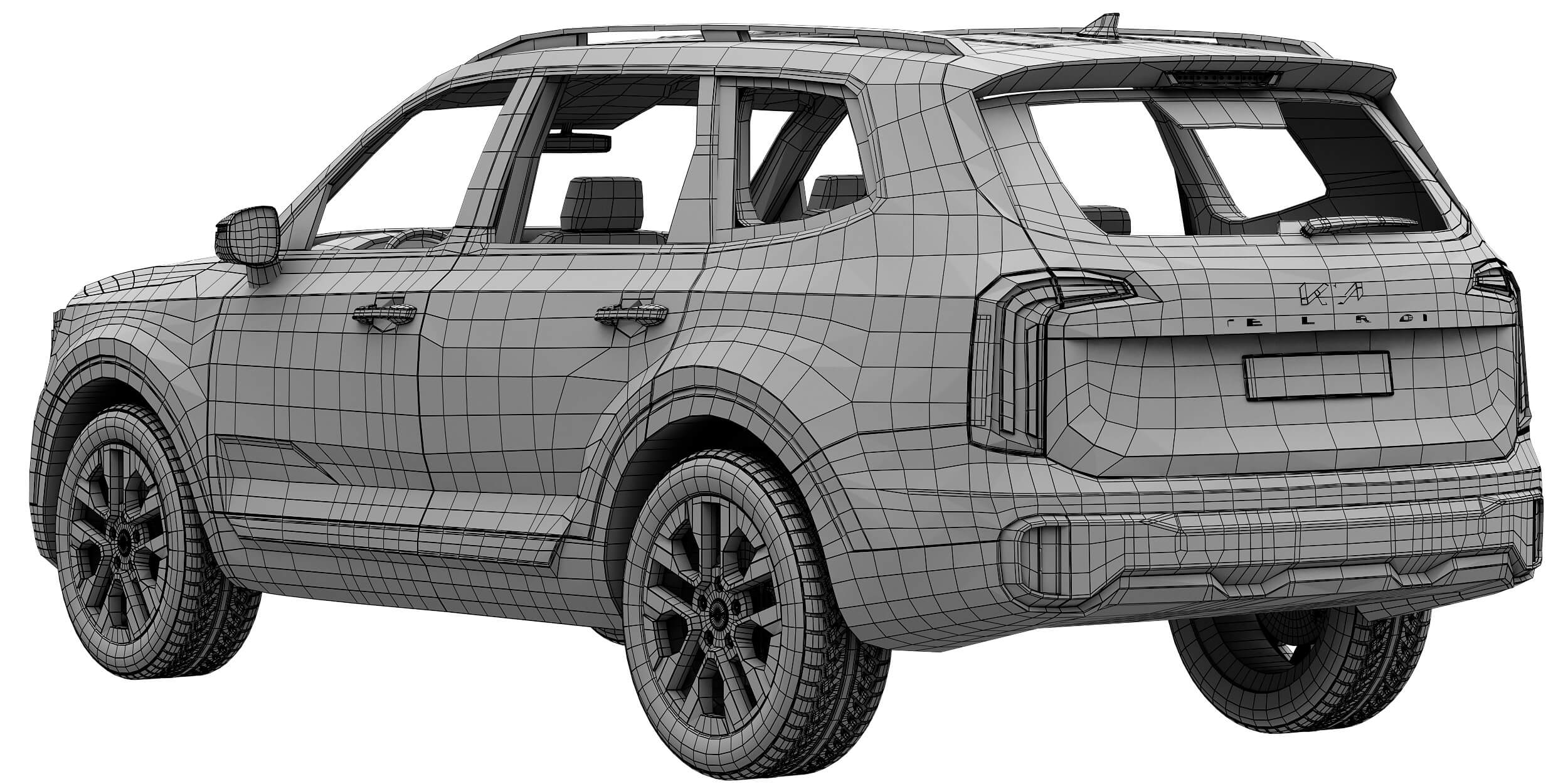Kia Telluride - 3D Model by zifir3d