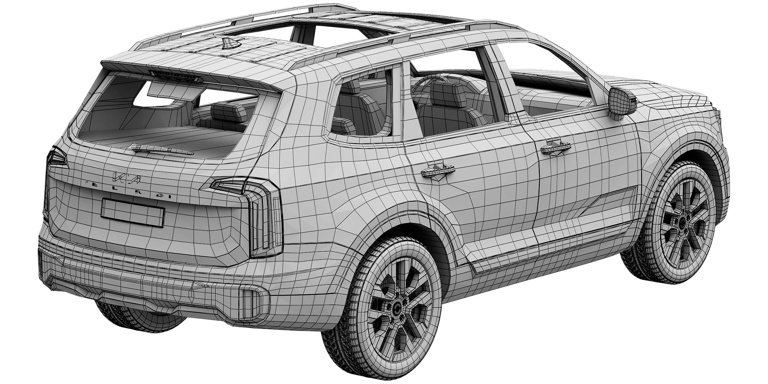 Kia Telluride - 3D Model by zifir3d