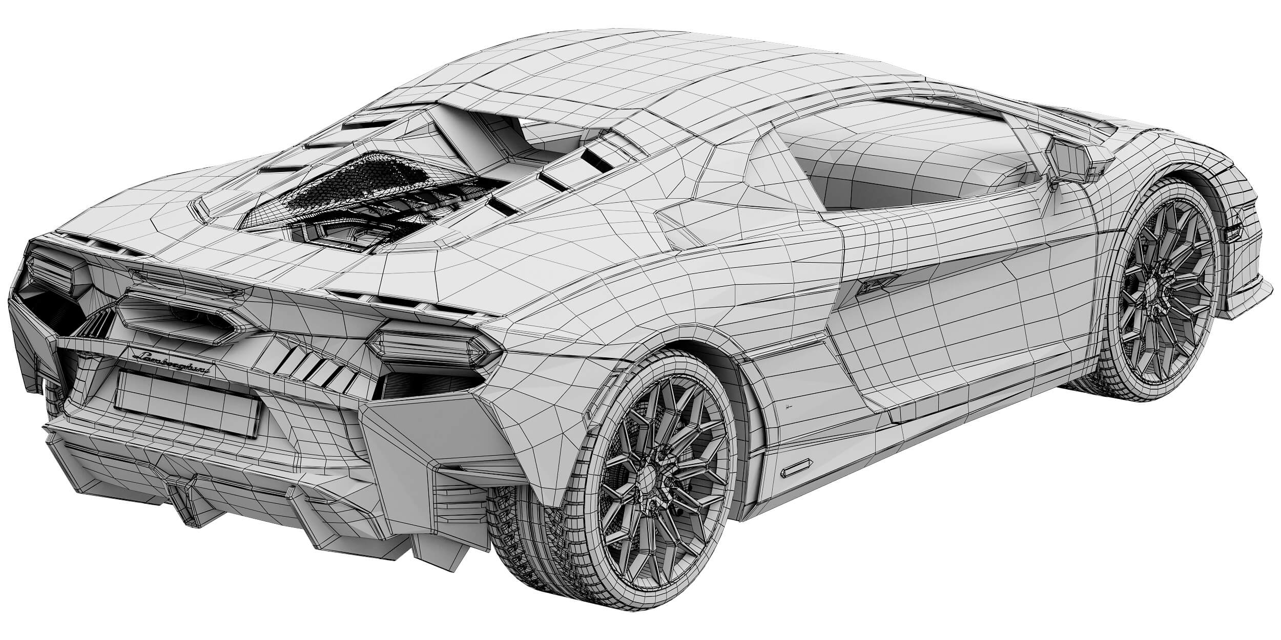 Lamborghini Temerario - 3D Model by zifir3d
