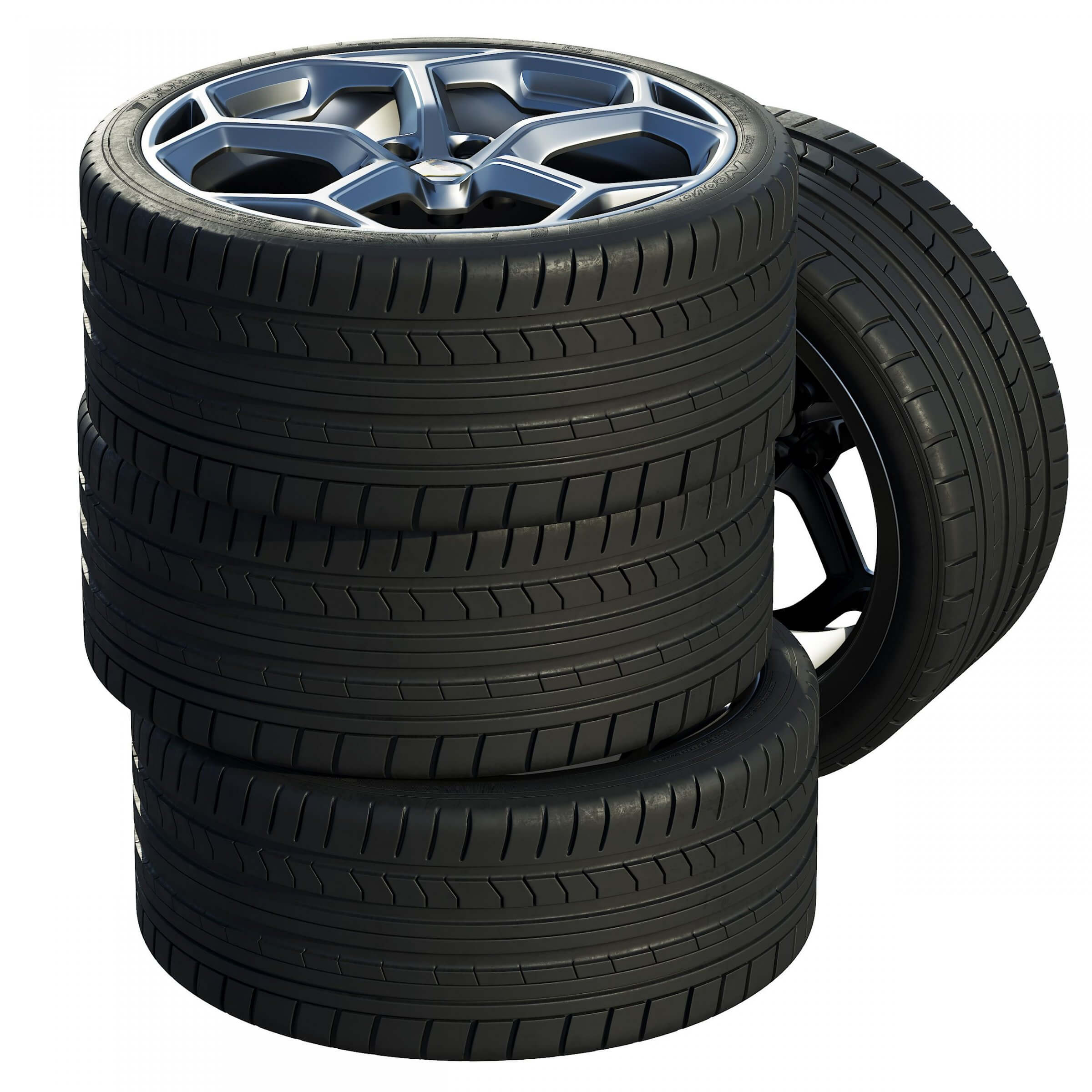 Lamborghini Tires - 3D Model by zifir3d