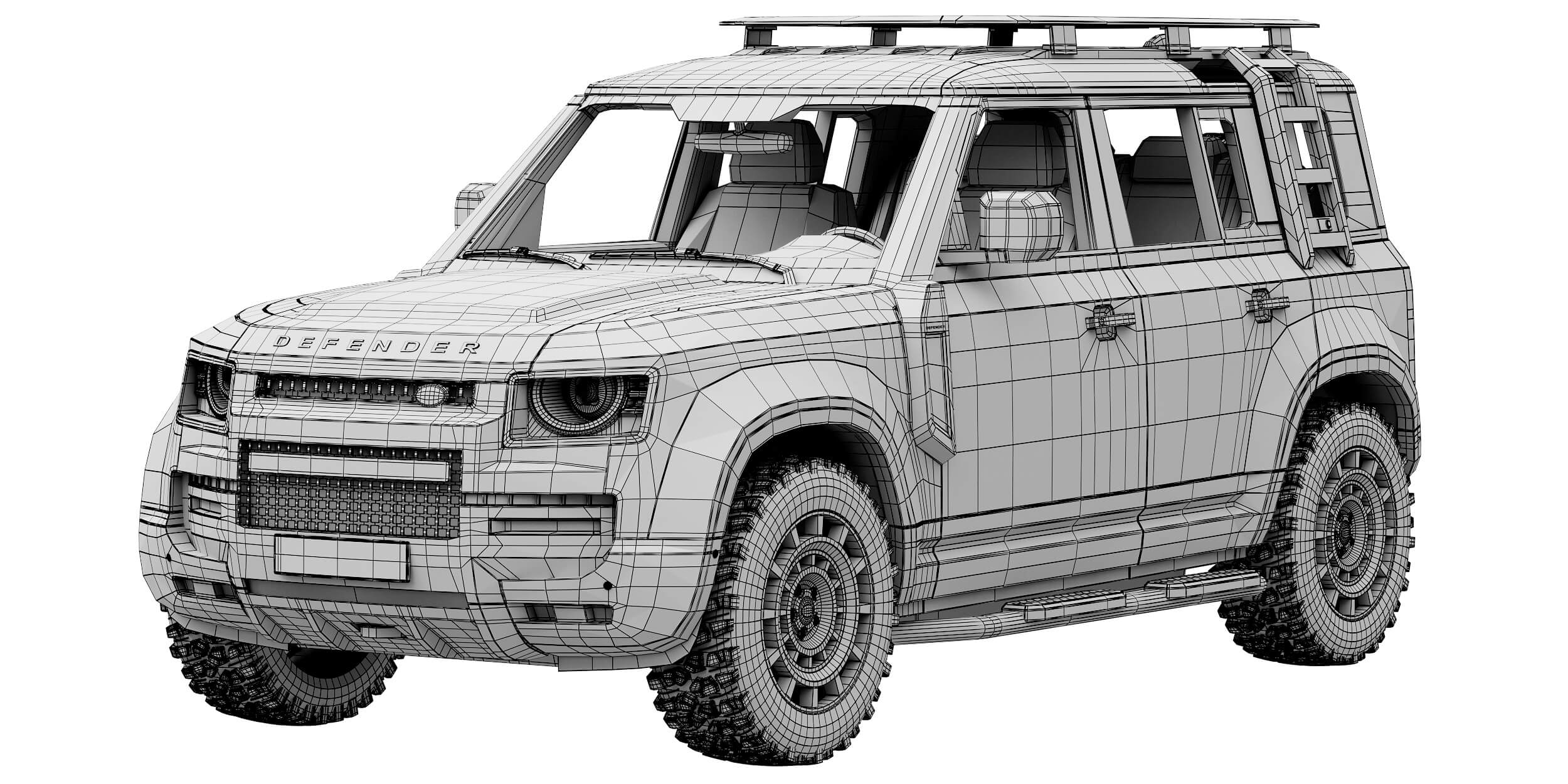 Land Rover Defender Octa Explorer Pack - 3D Model by zifir3d