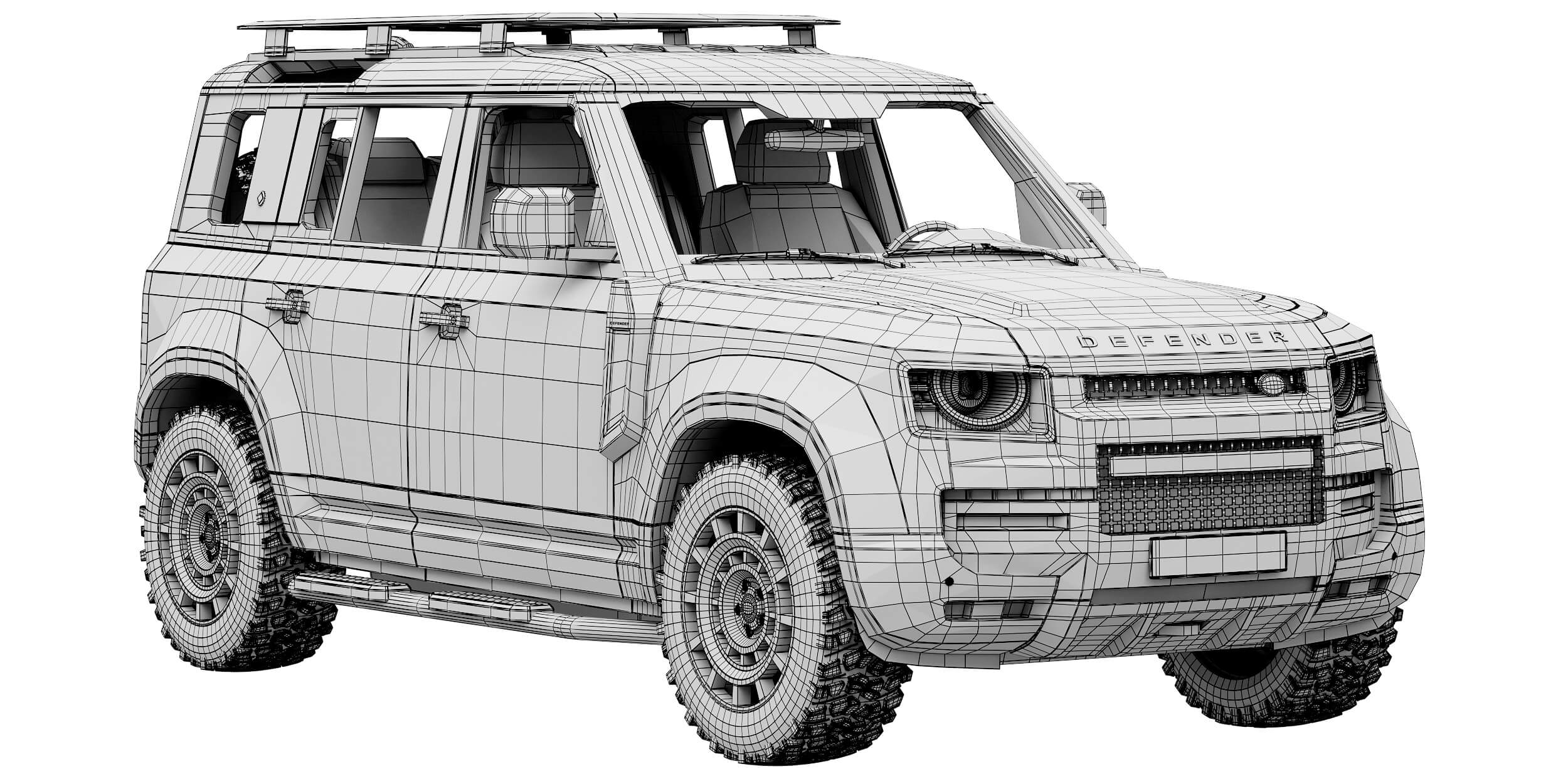 Land Rover Defender Octa Explorer Pack - 3D Model by zifir3d