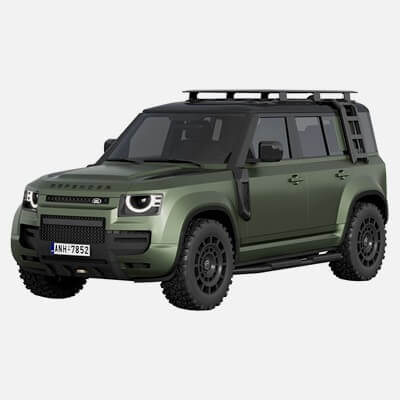 Land Rover Defender Octa Explorer Pack - 3D Model by zifir3d