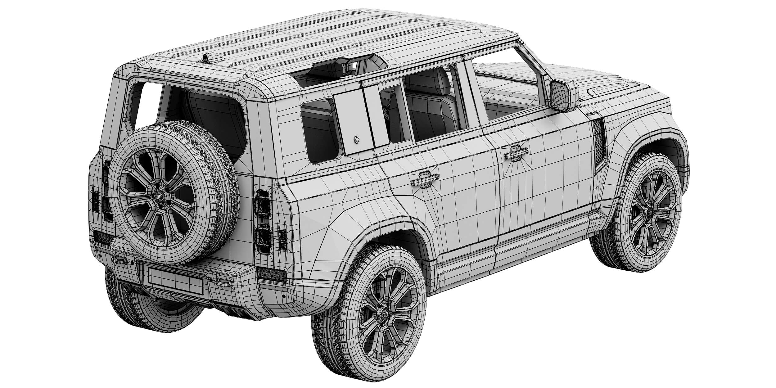 Land Rover Defender Octa - 3D Model by zifir3d