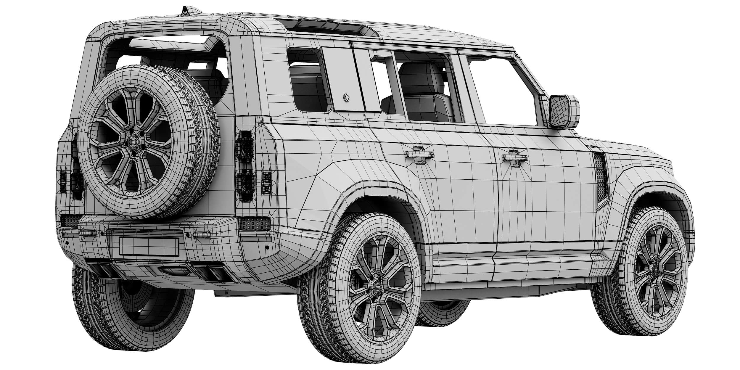 Land Rover Defender Octa - 3D Model by zifir3d