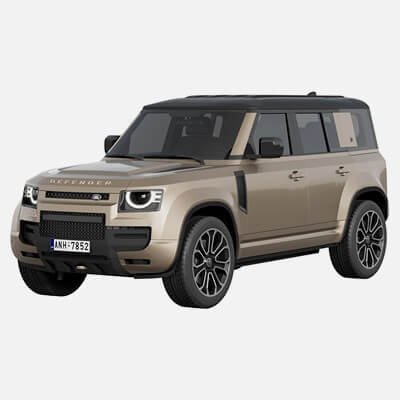 Land Rover Defender Octa - 3D Model by zifir3d