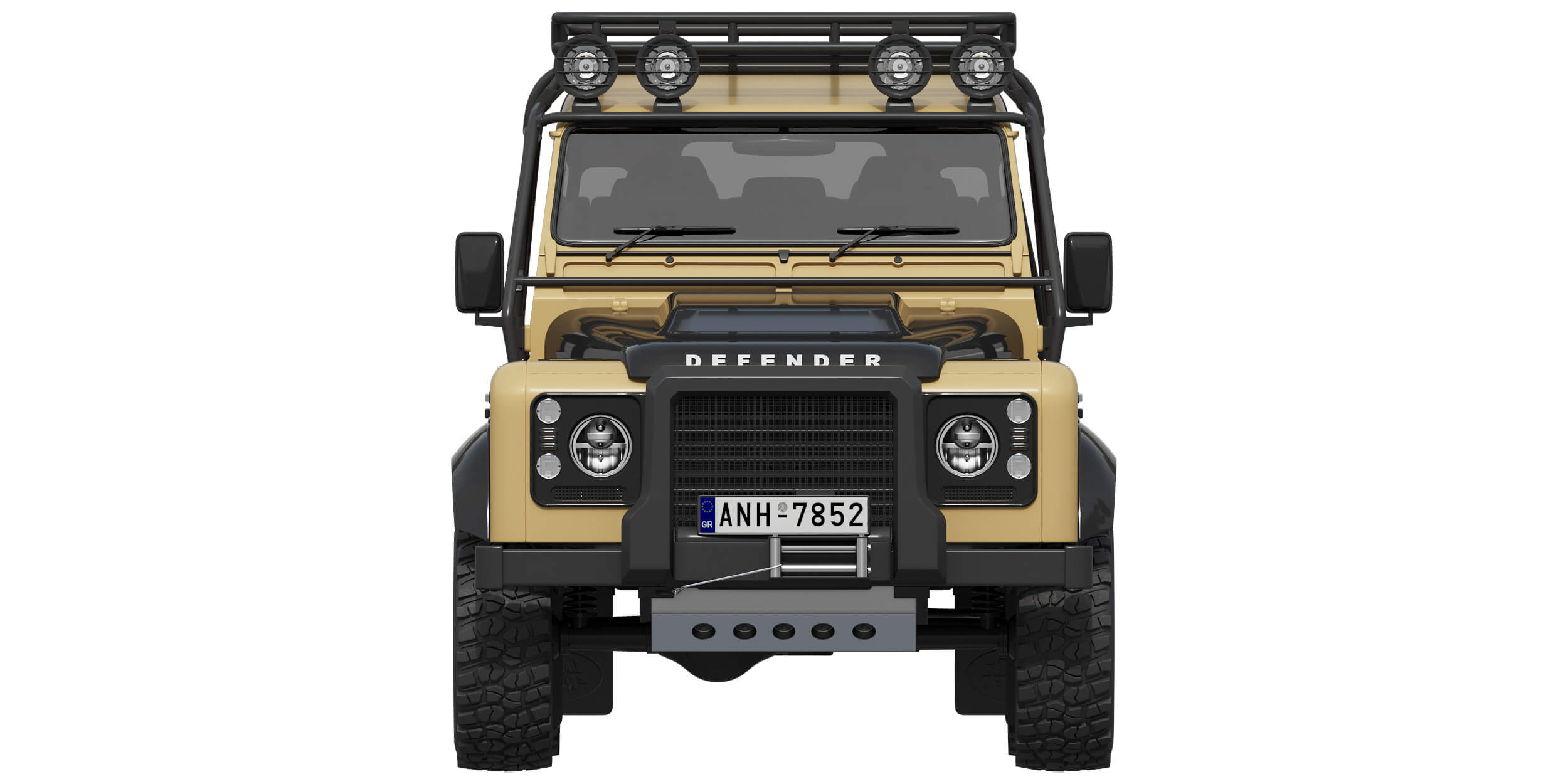 Land Rover Defender Works V8 Trophy - 3D Model by zifir3d