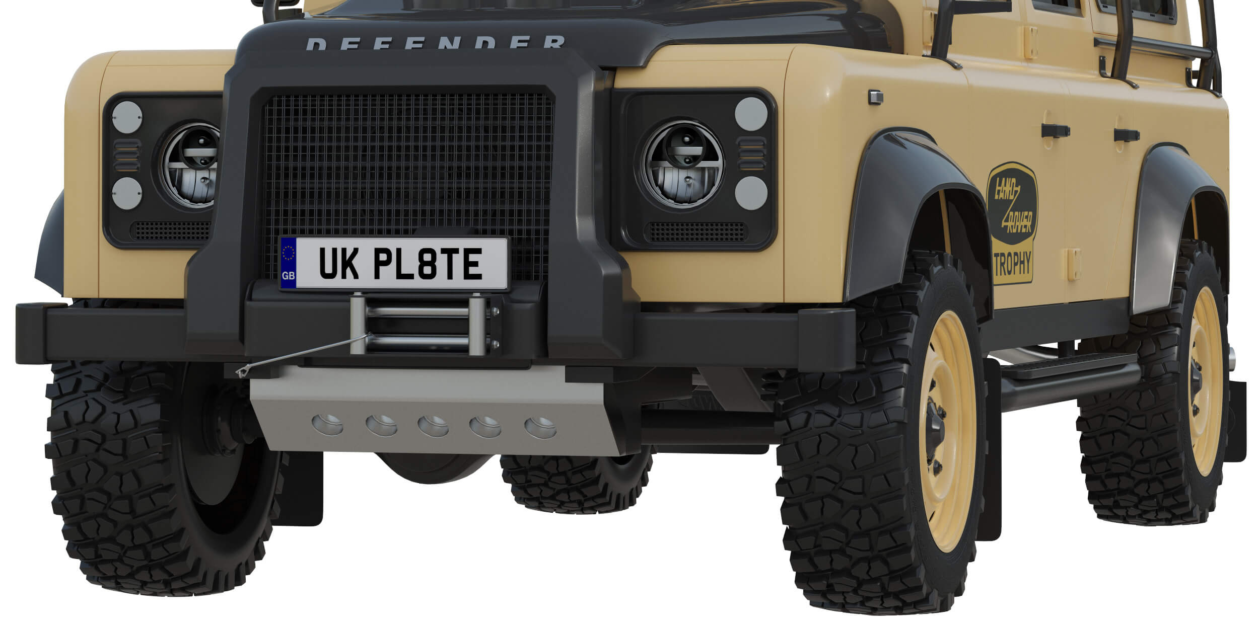 Land Rover Defender Works V8 Trophy - 3D Model by zifir3d