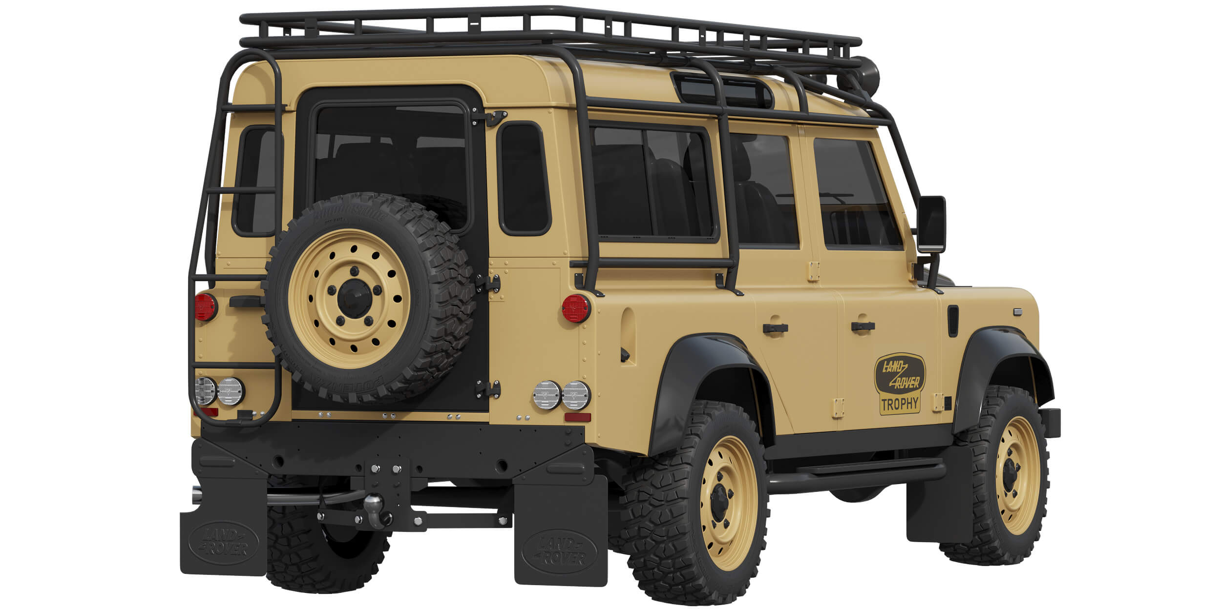Land Rover Defender Works V8 Trophy - 3D Model by zifir3d