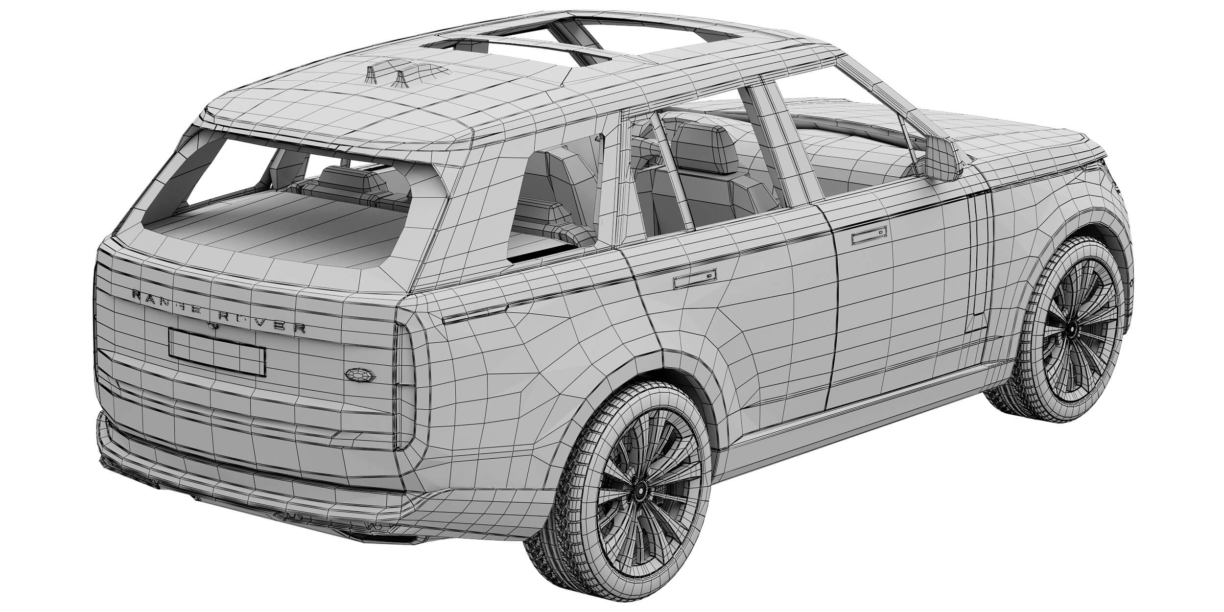 Land Rover Range Rover - 3D Model by zifir3d