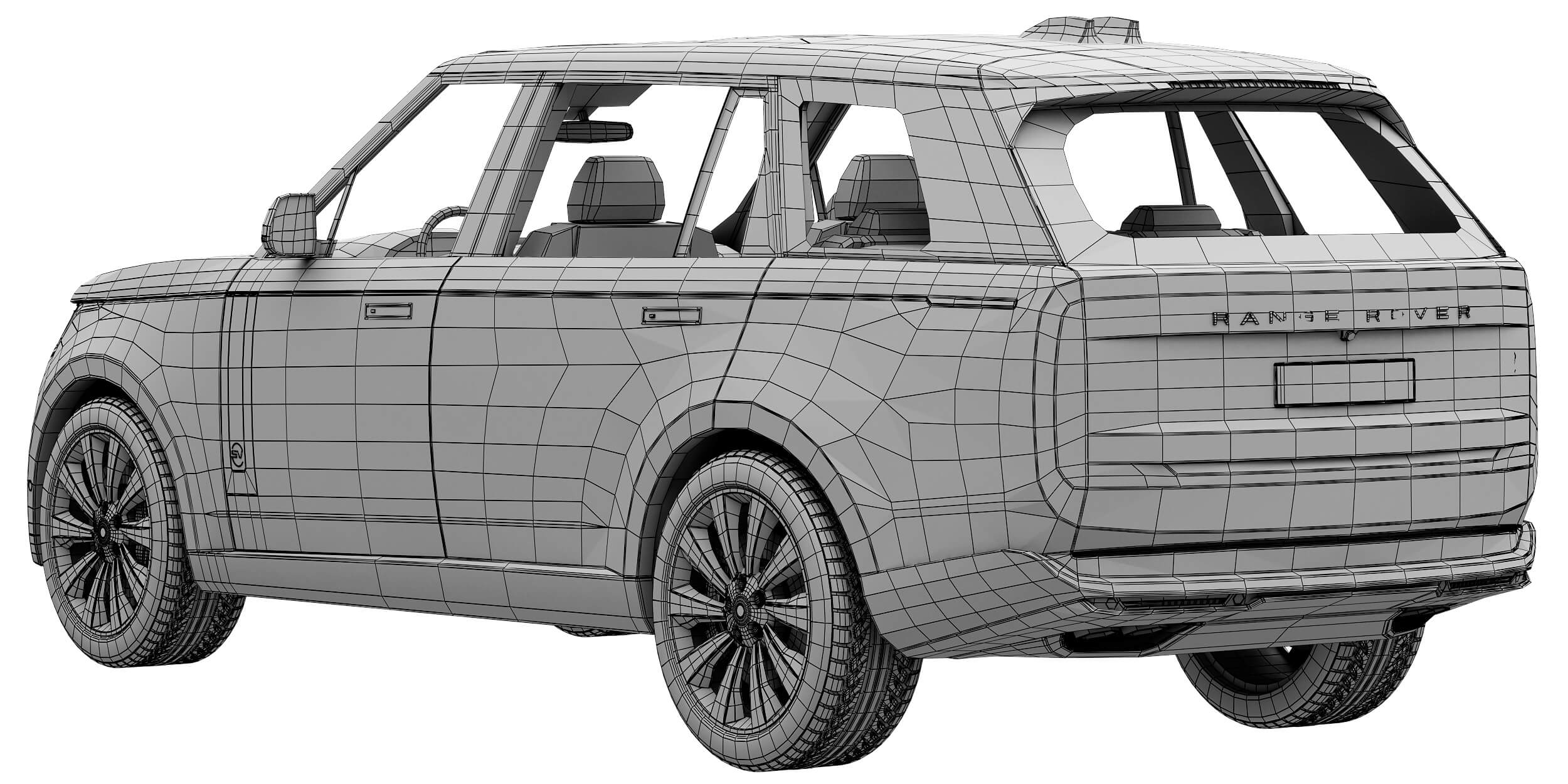 Land Rover Range Rover SV LWB - 3D Model by zifir3d