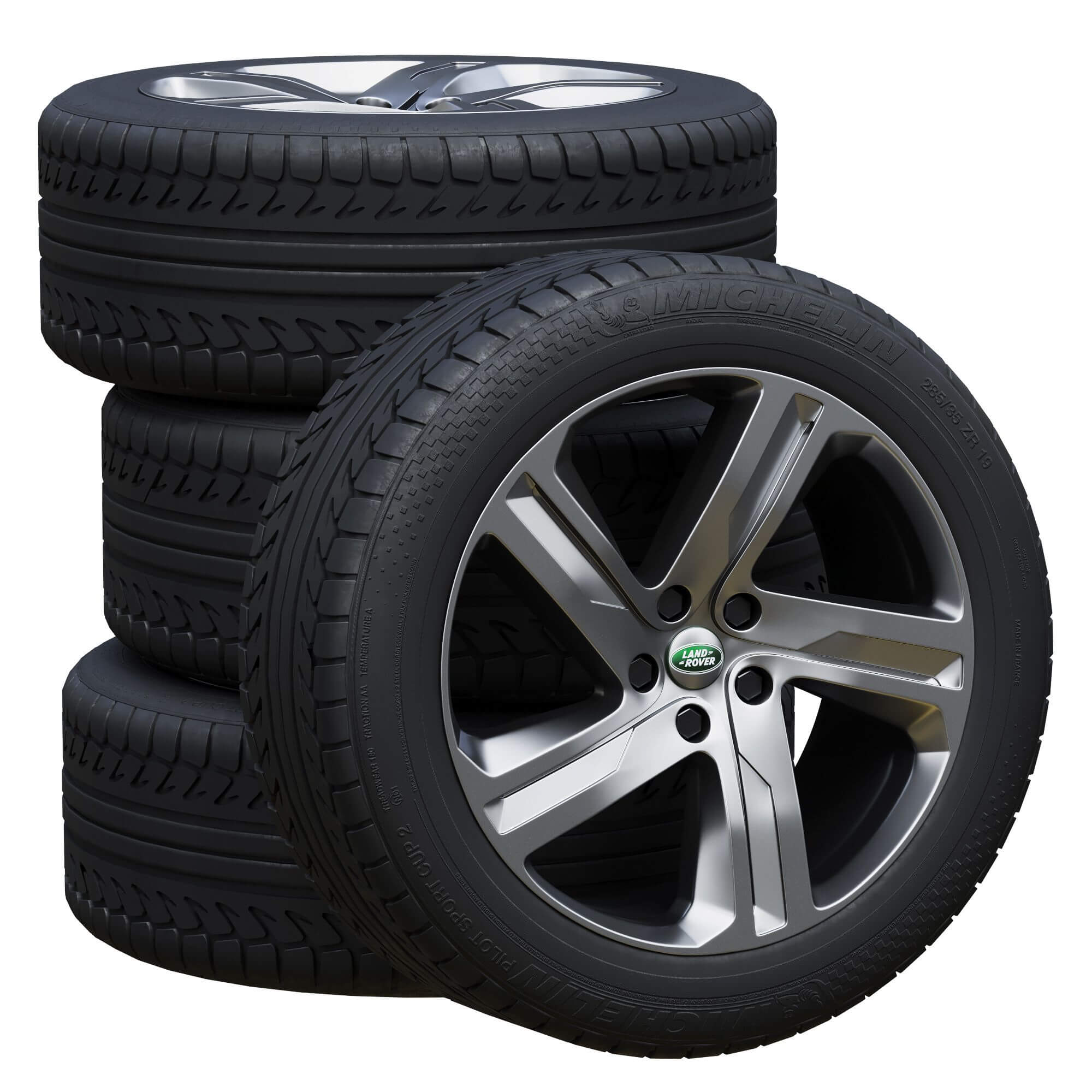 Land Rover Tires - 3D Model by zifir3d