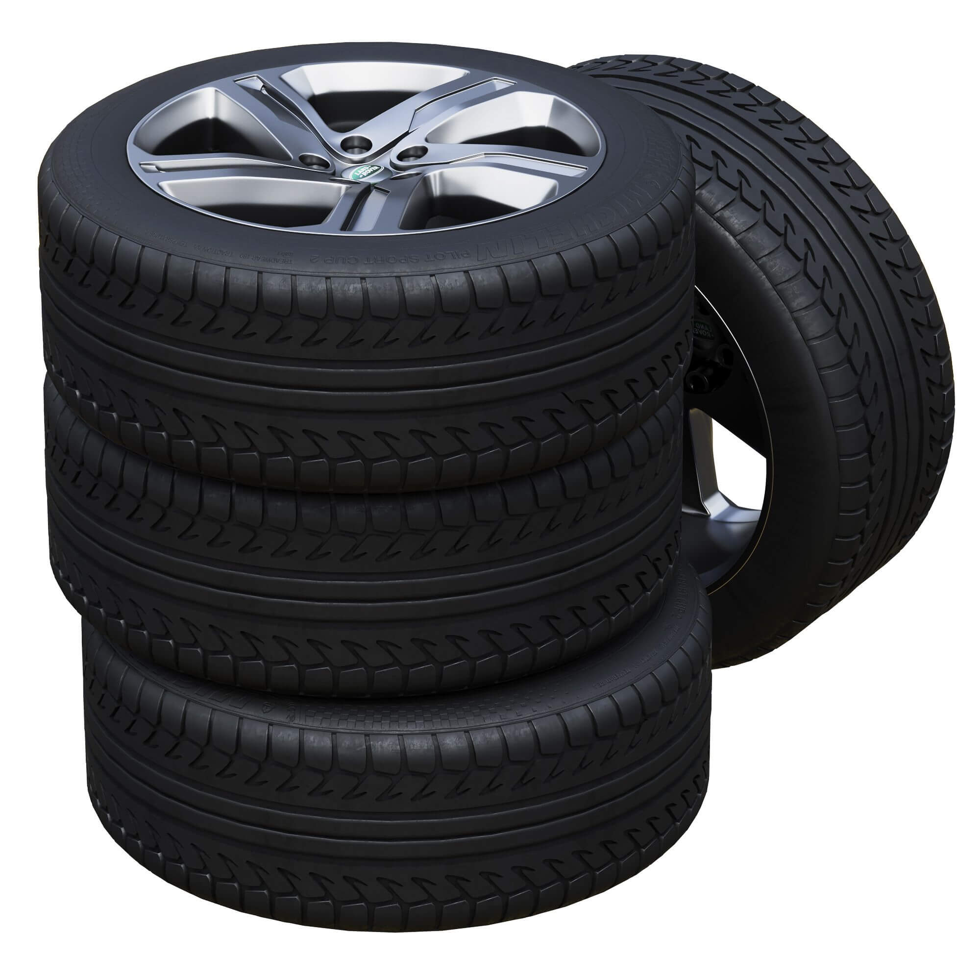 Land Rover Tires - 3D Model by zifir3d