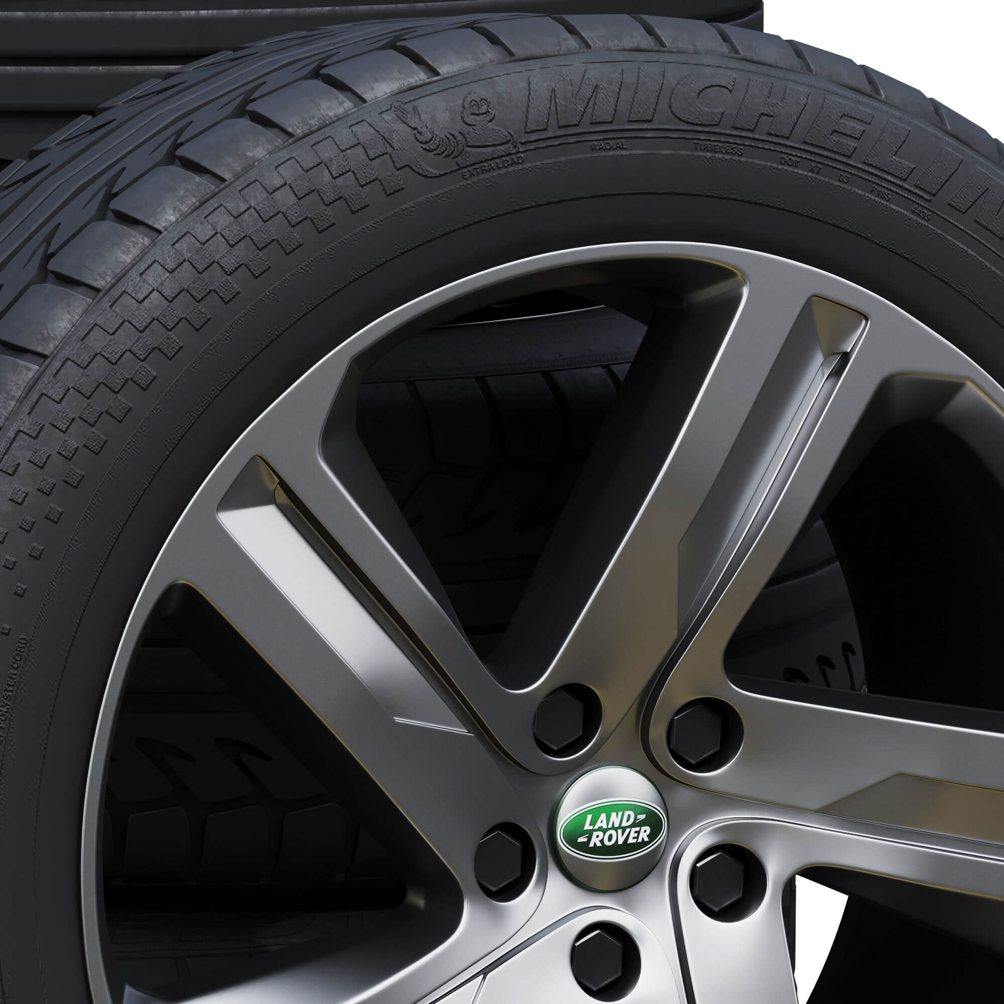 Land Rover Tires - 3D Model by zifir3d