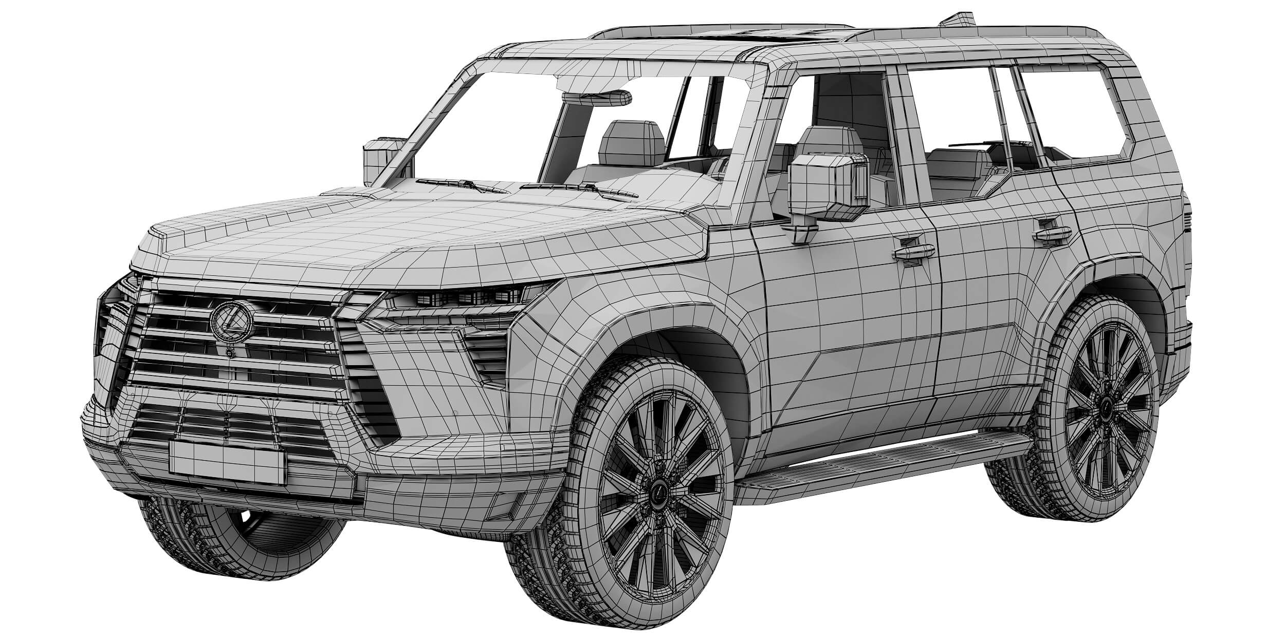 Lexus GX 2024 - 3D Model by zifir3d