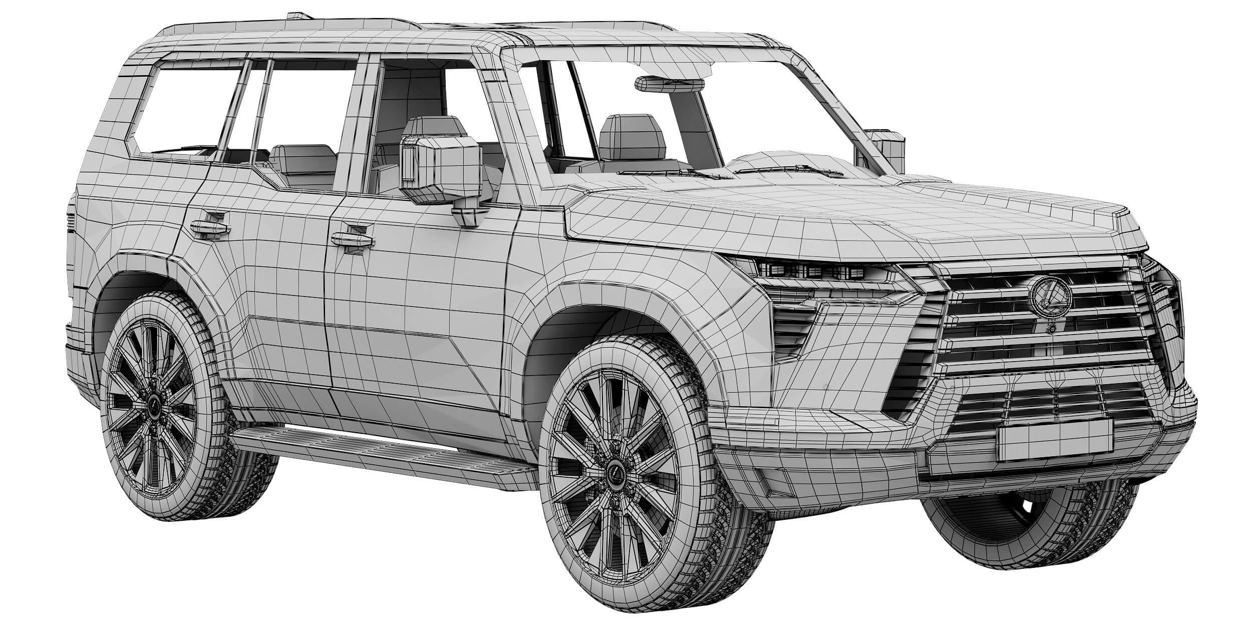 Lexus GX 2024 - 3D Model by zifir3d