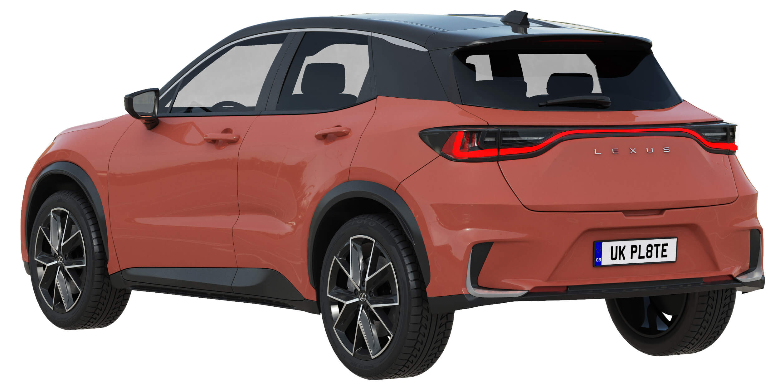 Lexus LBX - 3D Model by zifir3d