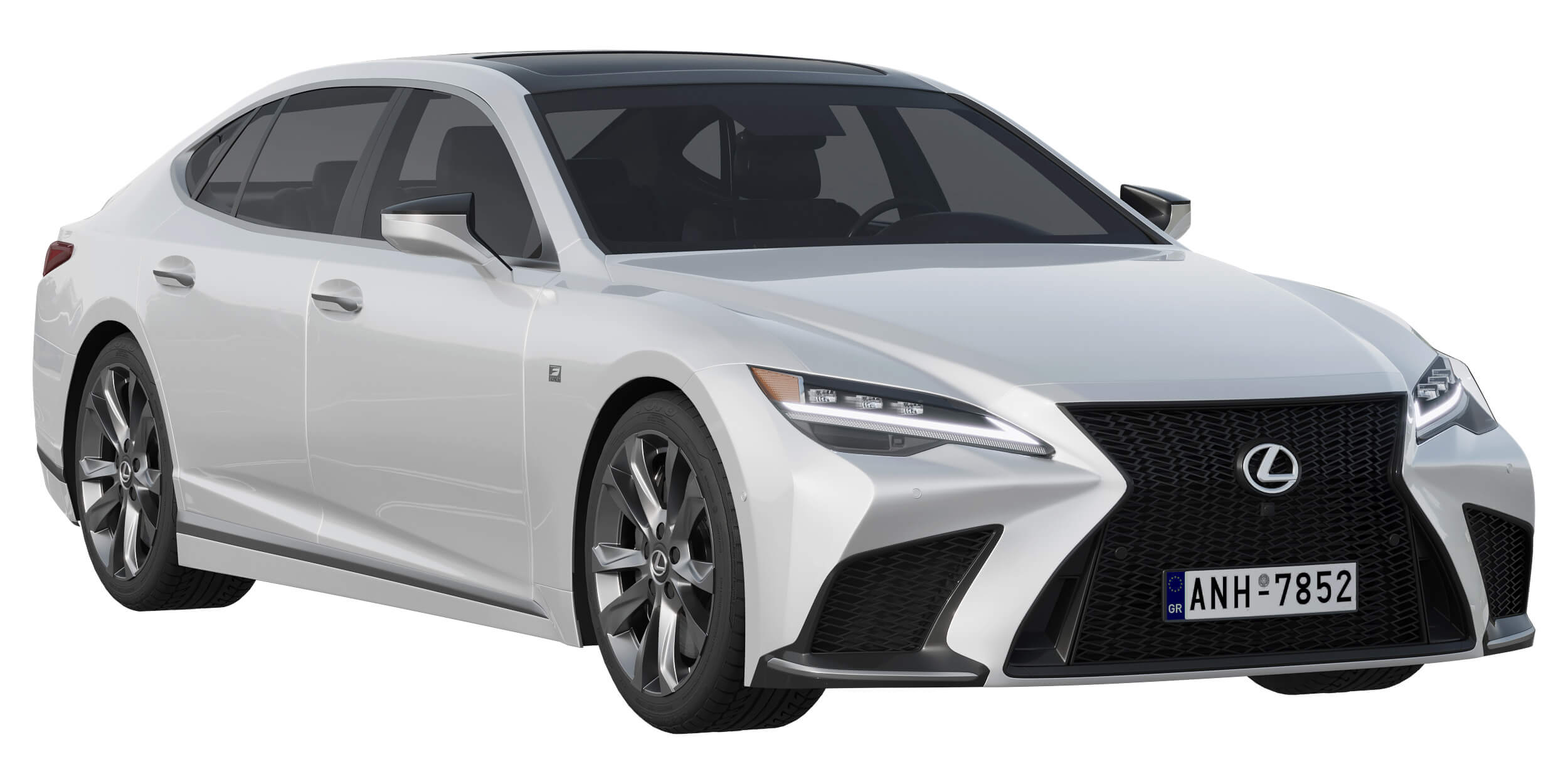 Lexus LS F-Sport 3D Model by zifir3d