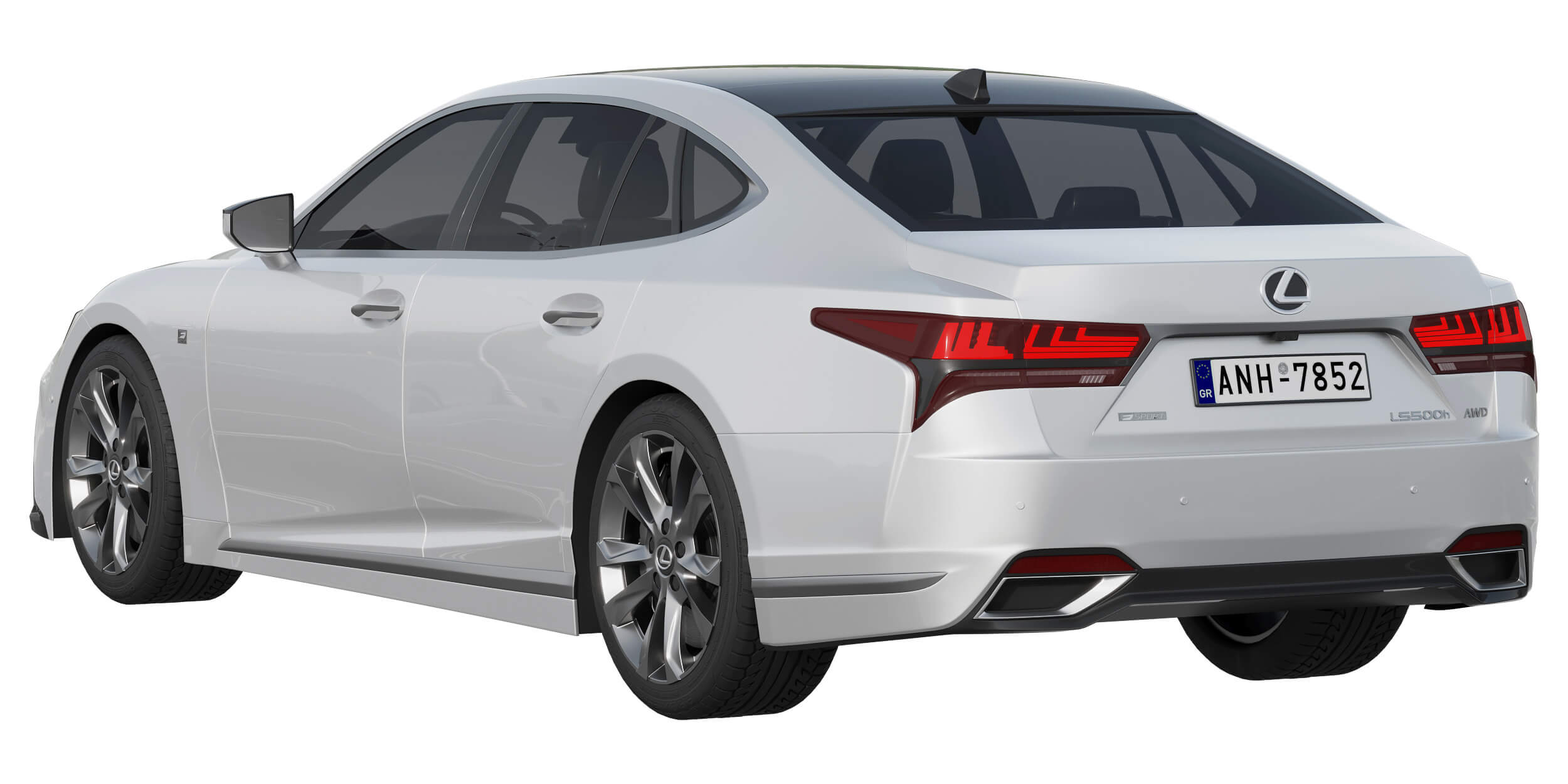 Lexus LS F-Sport 3D Model by zifir3d