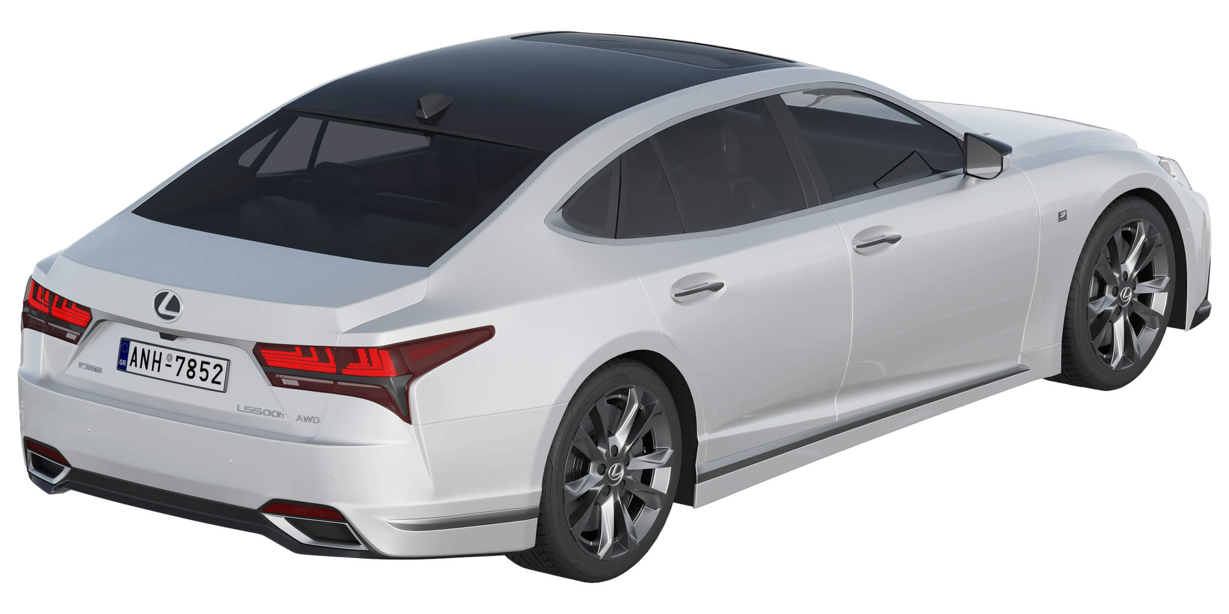 Lexus LS F-Sport 3D Model by zifir3d