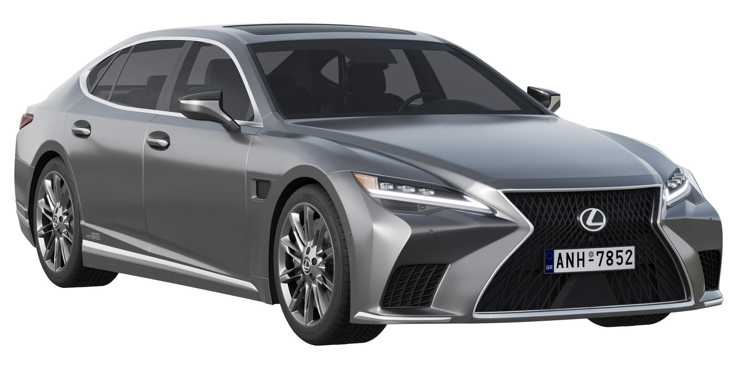 Lexus LS500H Hybrid - 3D Model by zifir3d