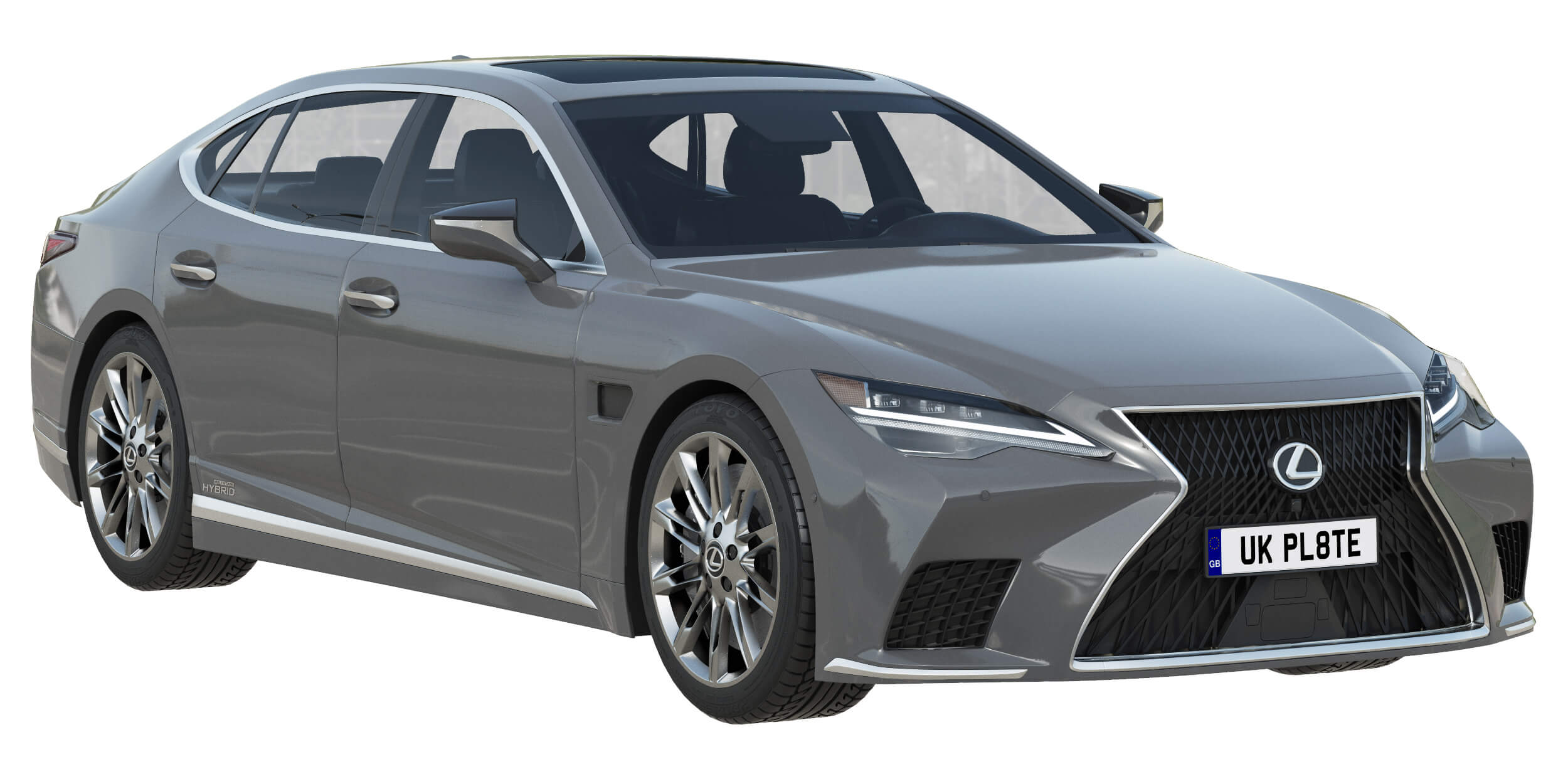 Lexus LS500H Hybrid - 3D Model by zifir3d