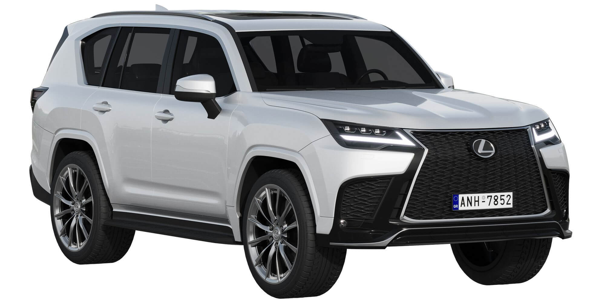 Lexus LX600 F Sport - 3D Model by zifir3d
