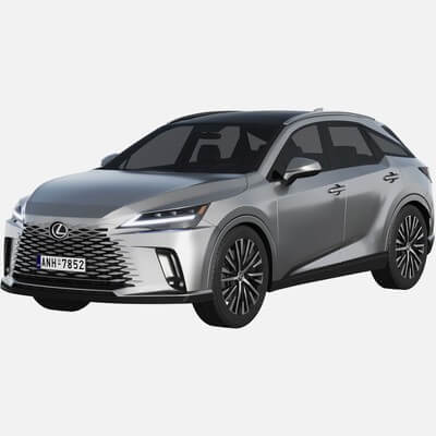 Lexus RX 450 2023 - 3D Model by zifir3d