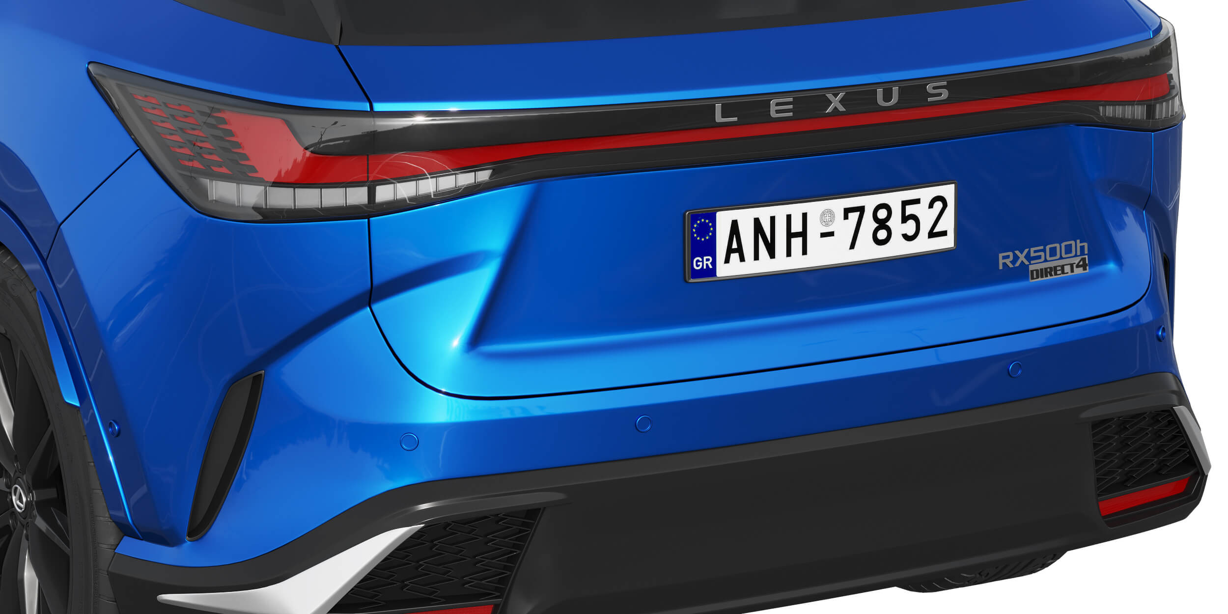 Lexus RX 500H F-Sport 2023 3D Model by zifir3d