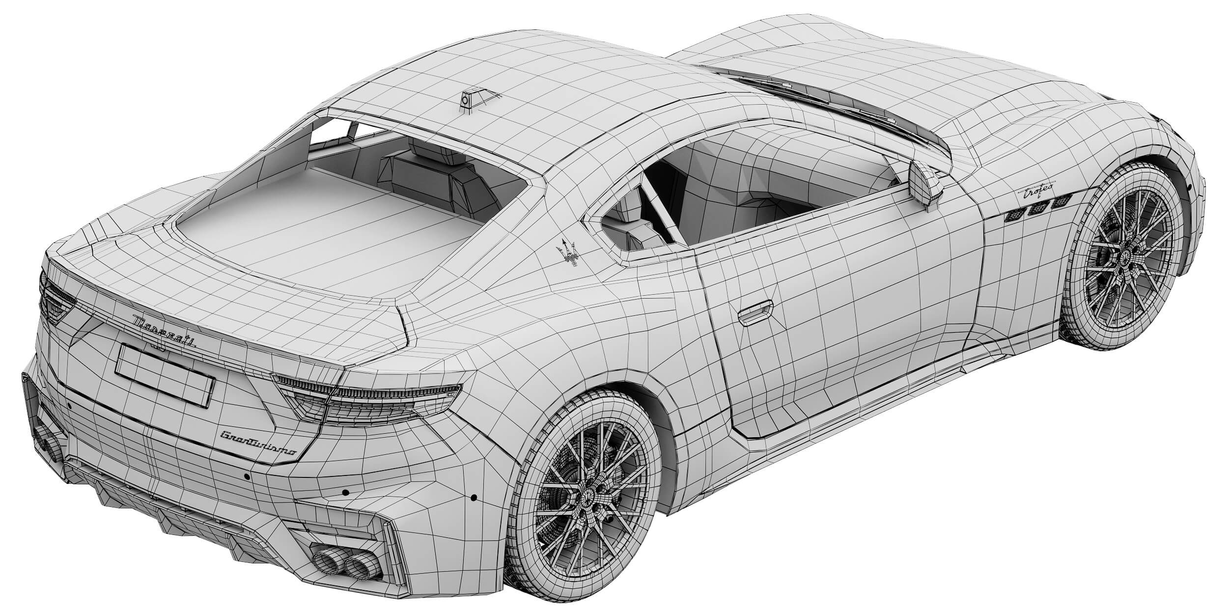 Maserati Granturismo Trofeo - 3D Model by zifir3d