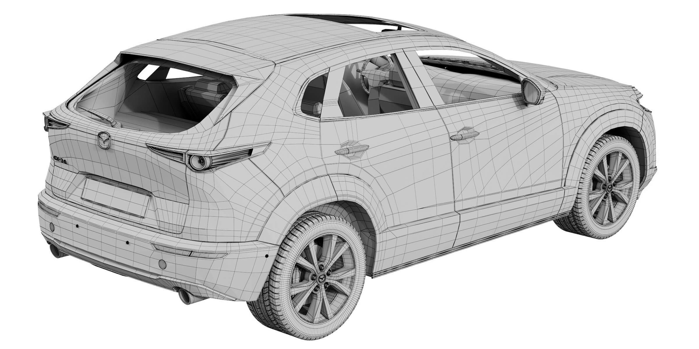 Mazda CX30 - 3D Model by zifir3d