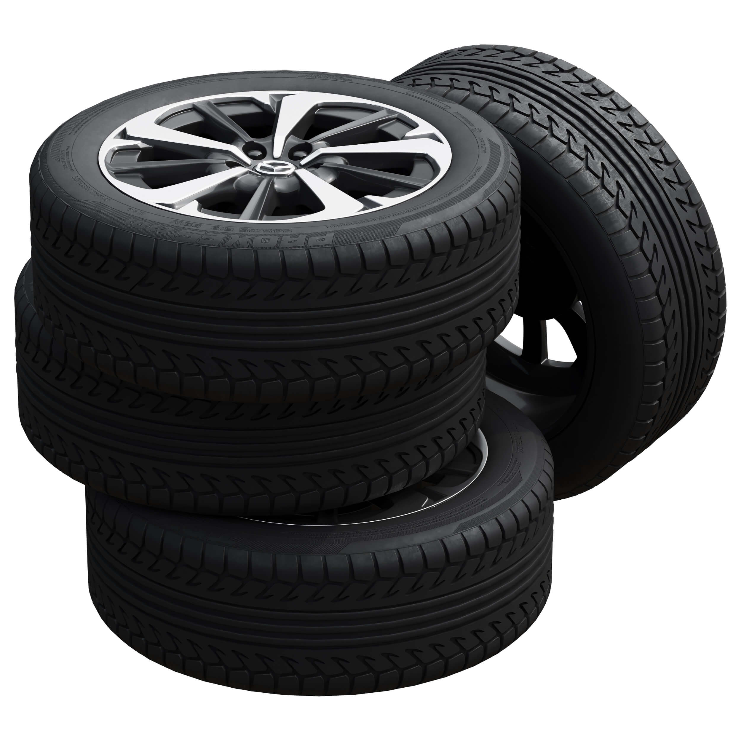 Mazda Tires - 3D Model by zifir3d