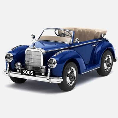 Mercedes-Benz 300S Mini Car 3D Model by zifir3d