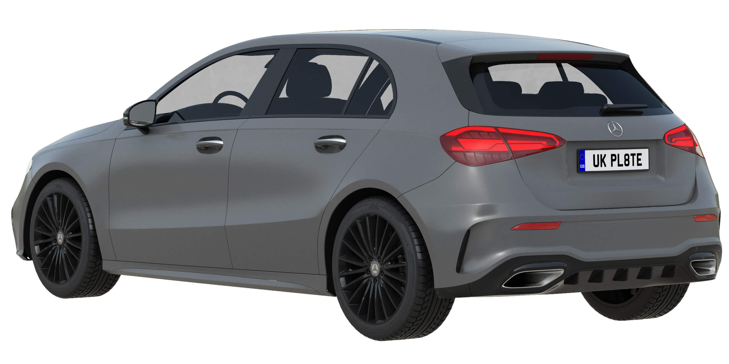 Mercedes-Benz A-Class AMG 2023 3D Model by zifir3d