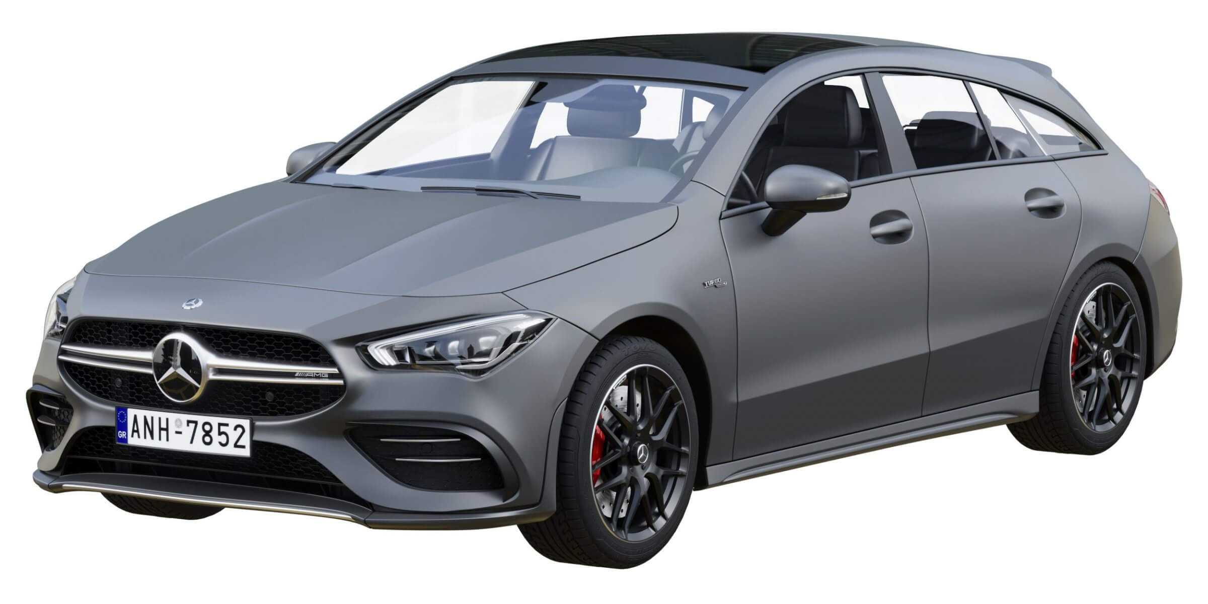 Mercedes-Benz AMG CLA 35 Shooting Brake 3D Model by zifir3d