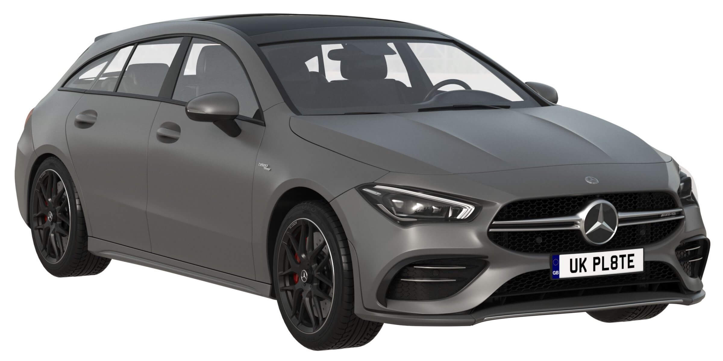 Mercedes-Benz AMG CLA 35 Shooting Brake 3D Model by zifir3d