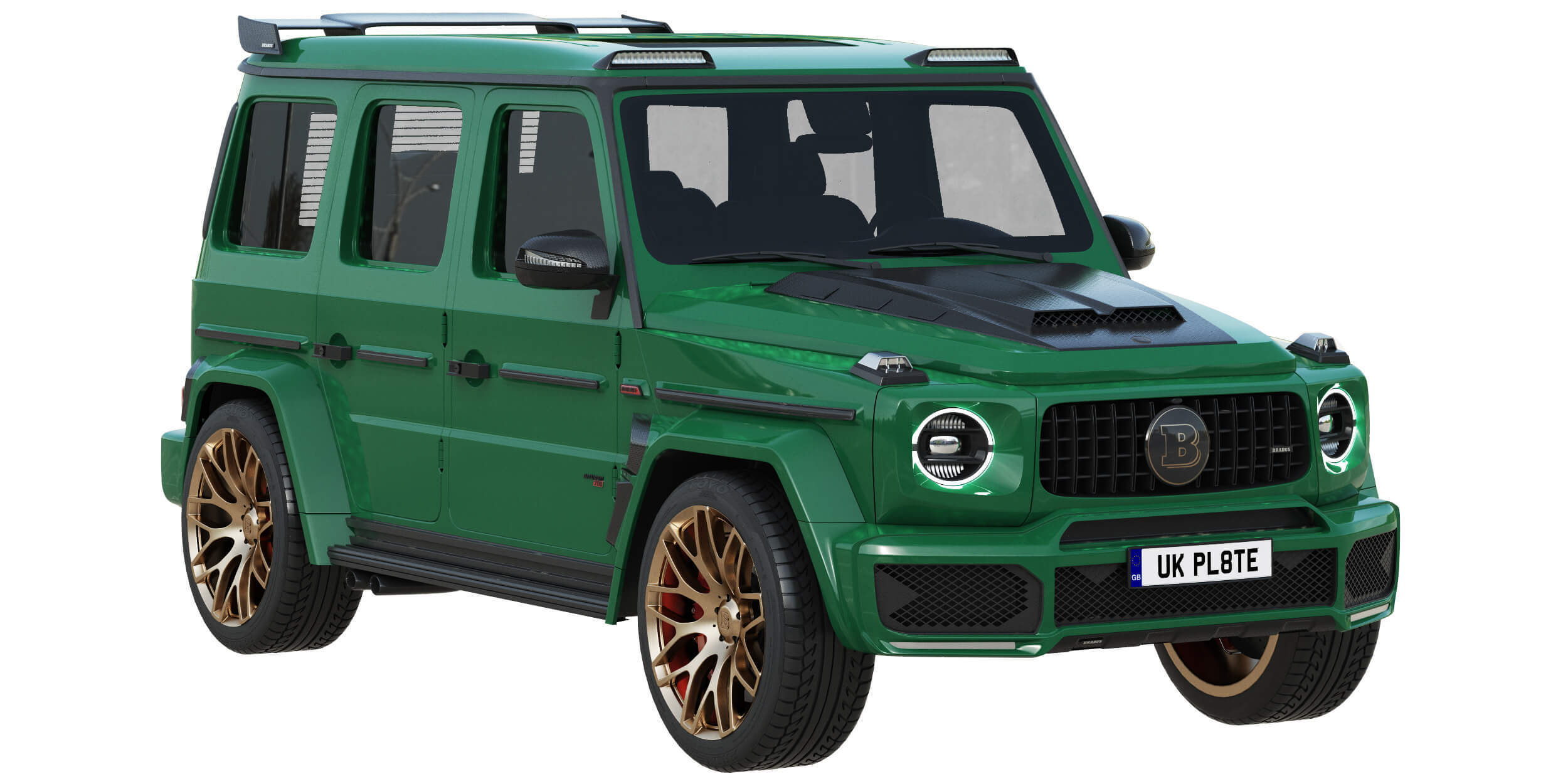 Mercedes-Benz AMG G63 Brabus 700 3D Model by zifir3d