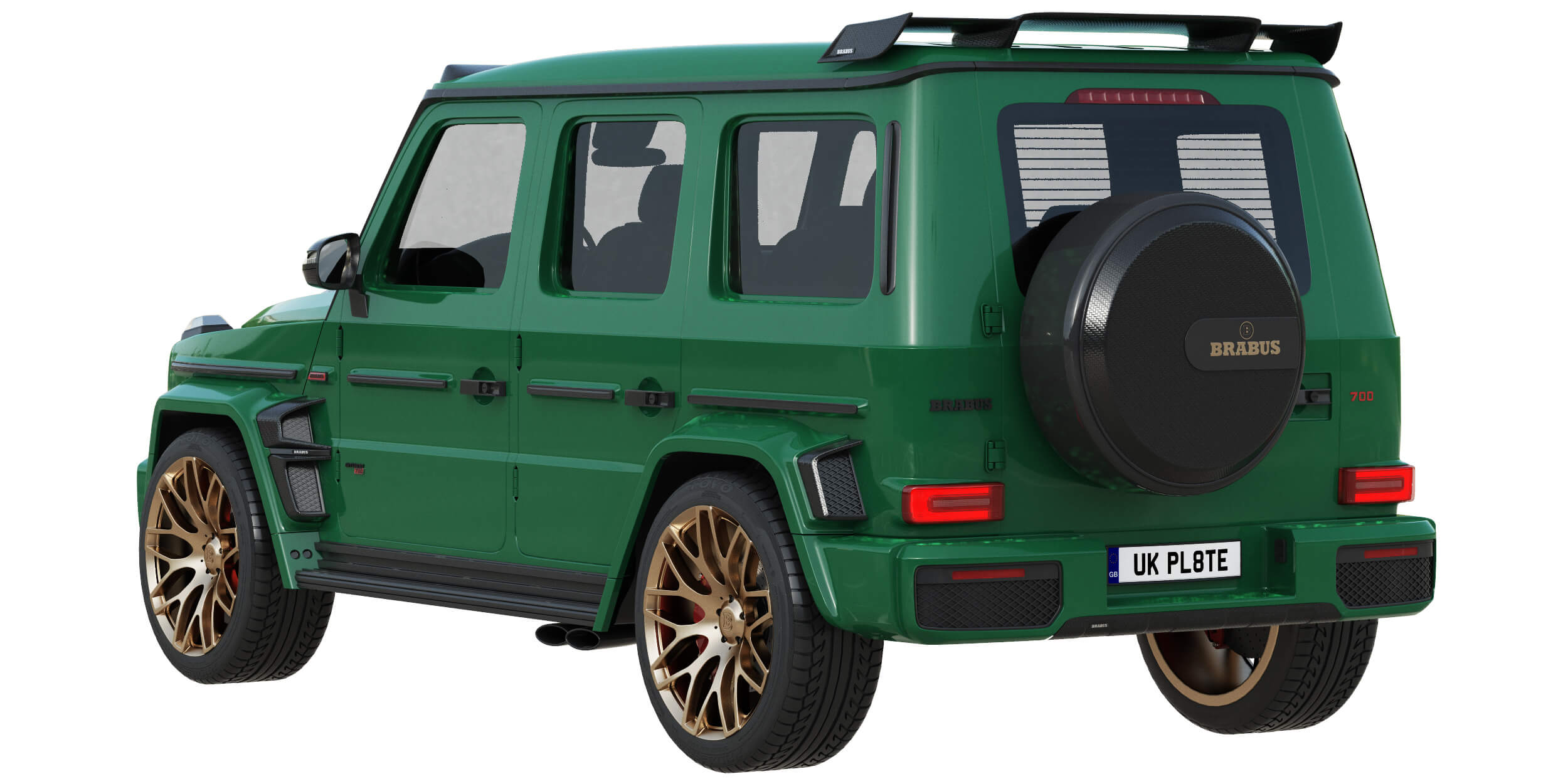 Mercedes-Benz AMG G63 Brabus 700 3D Model by zifir3d
