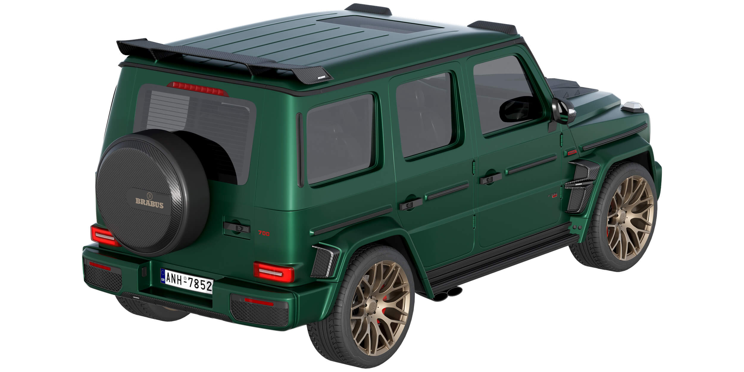 Mercedes-Benz AMG G63 Brabus 700 3D Model by zifir3d