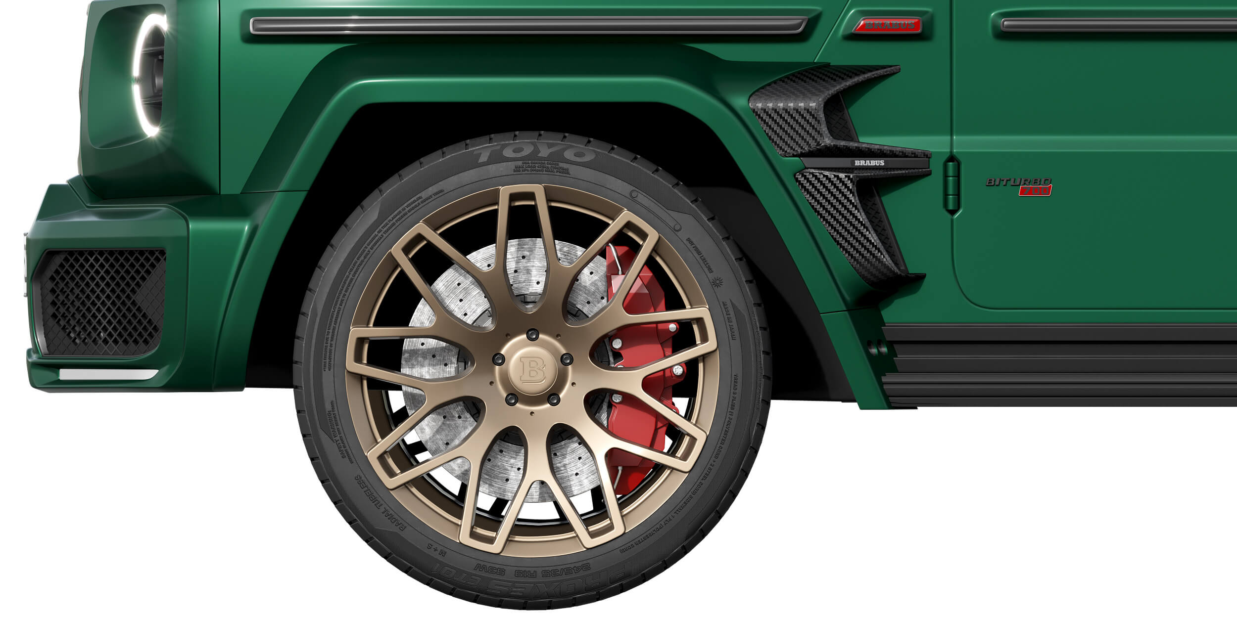 Mercedes-Benz AMG G63 Brabus 700 3D Model by zifir3d