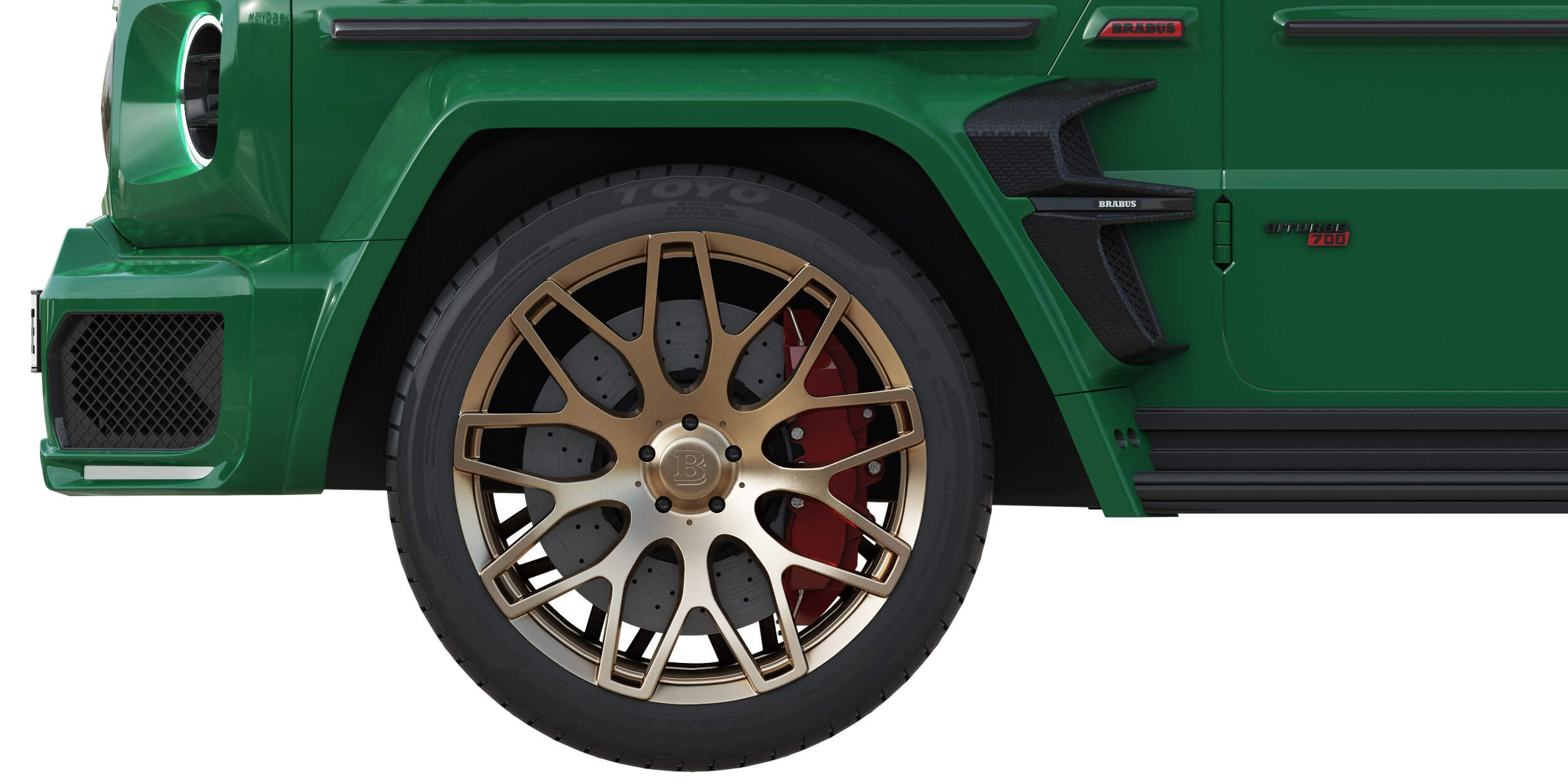 Mercedes-Benz AMG G63 Brabus 700 3D Model by zifir3d